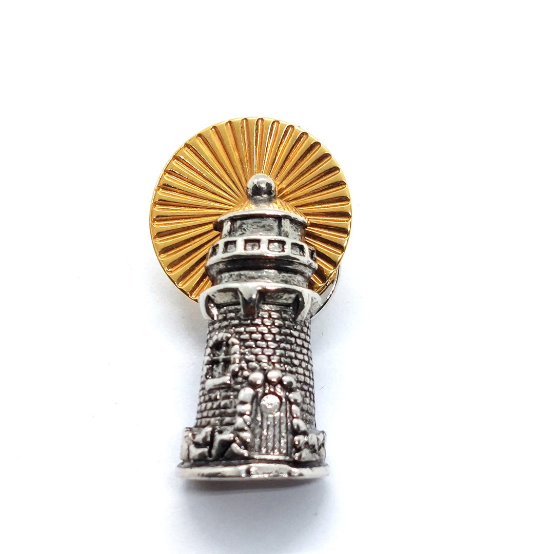 Avon Lighthouse Pin Lapel Collectible Nautical Vintage - Etsy