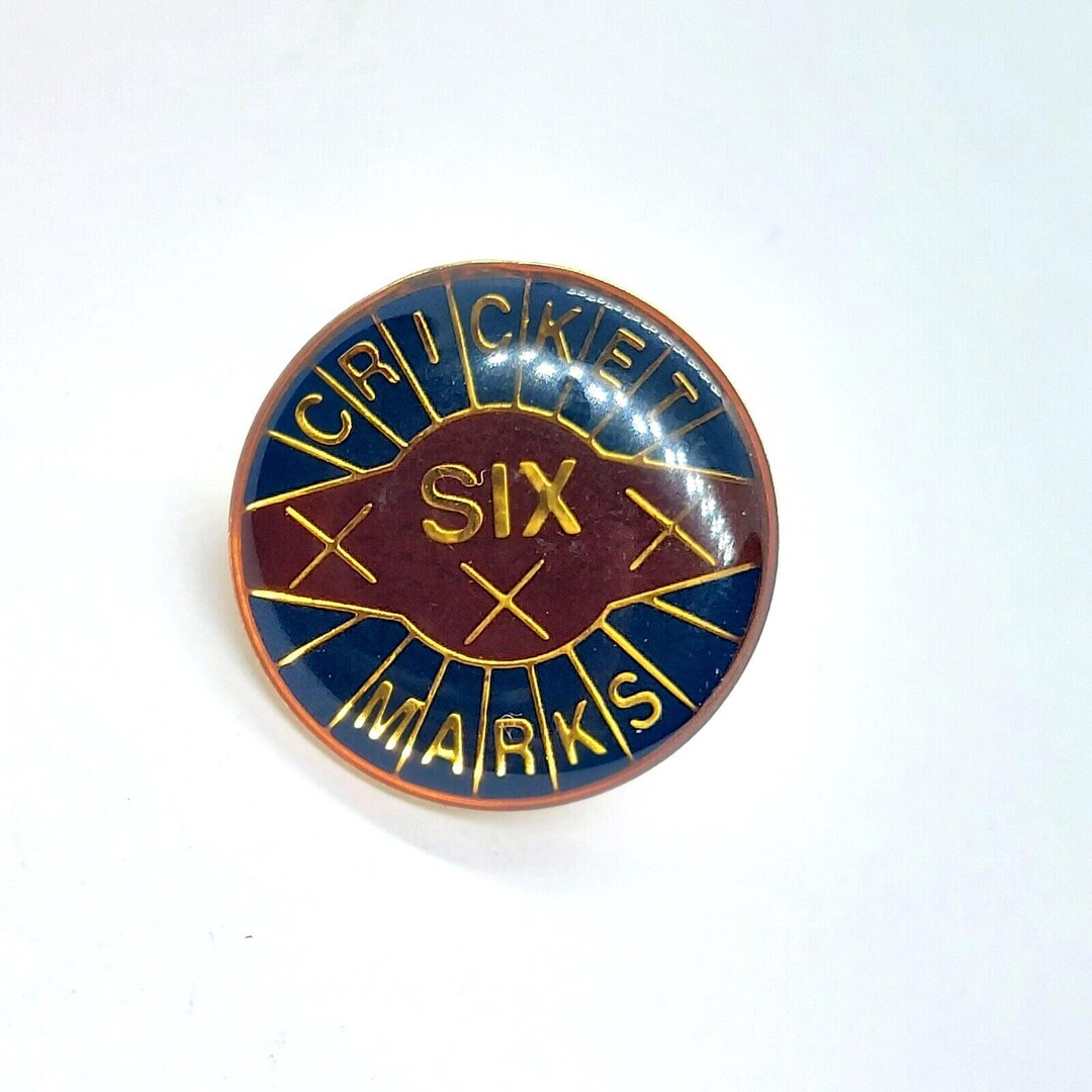 Cricket Six Marks Darts Pin Lapel Enamel Collectible Award - Etsy