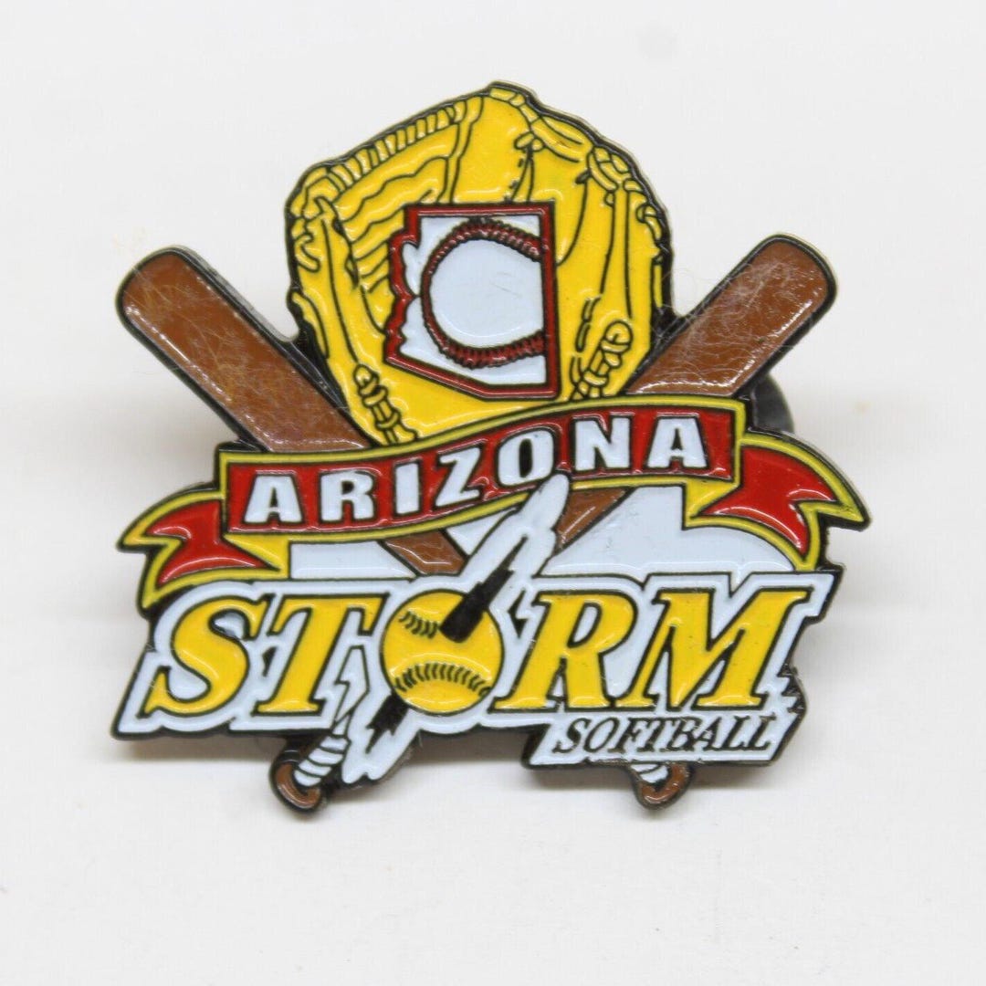 Arizona Storm Softball Pin Lapel Enamel Collectible - Etsy