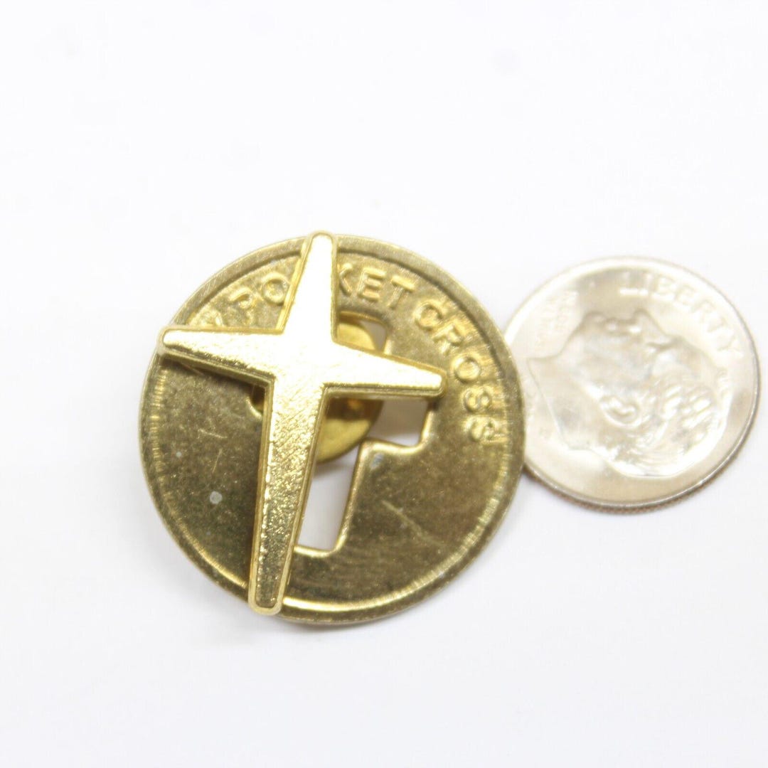 My Pocket Cross Pin Lapel Enamel Collectible - Etsy