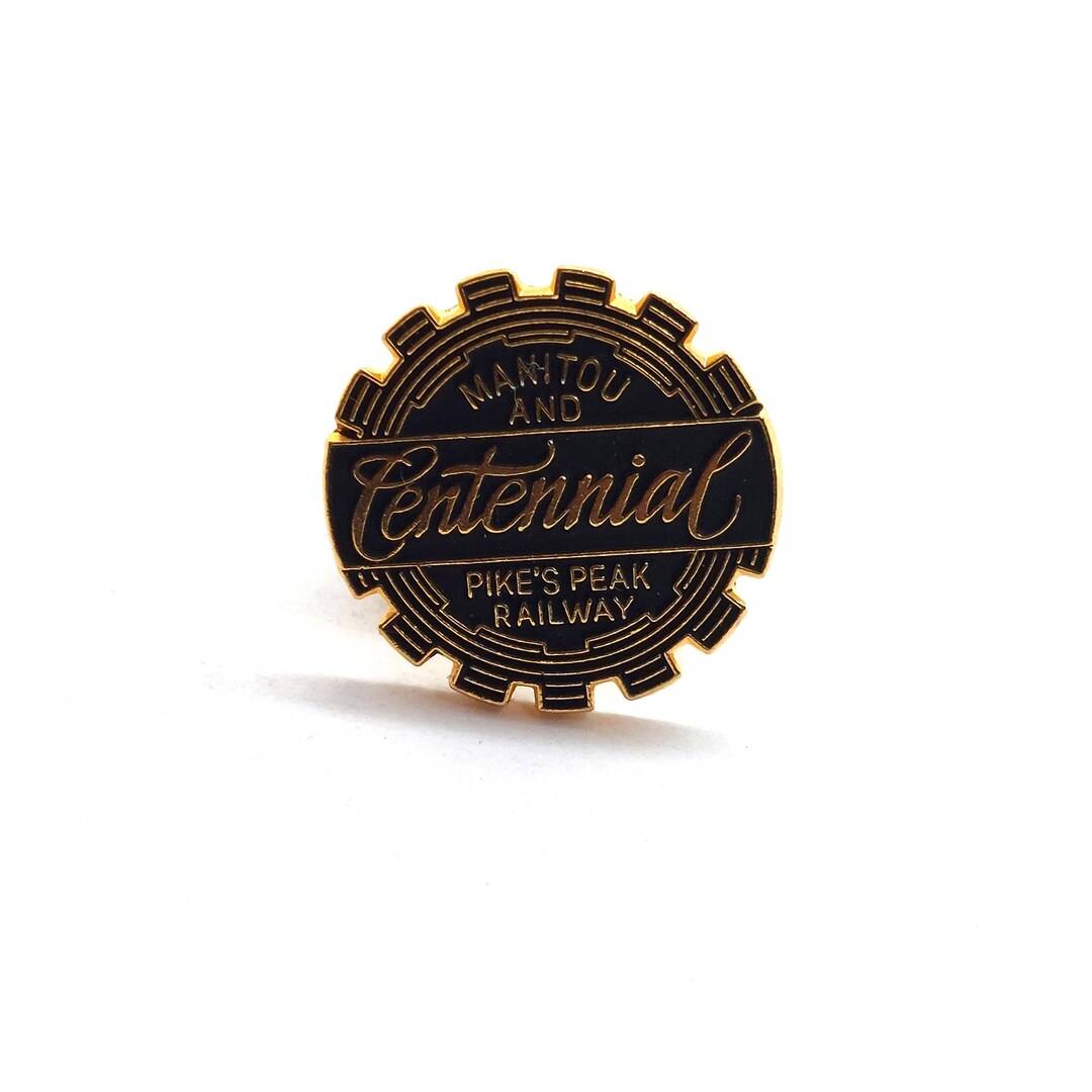 Manitou and Centennial Pike's Peak Railway Pin Lapel Enamel Collectible ...