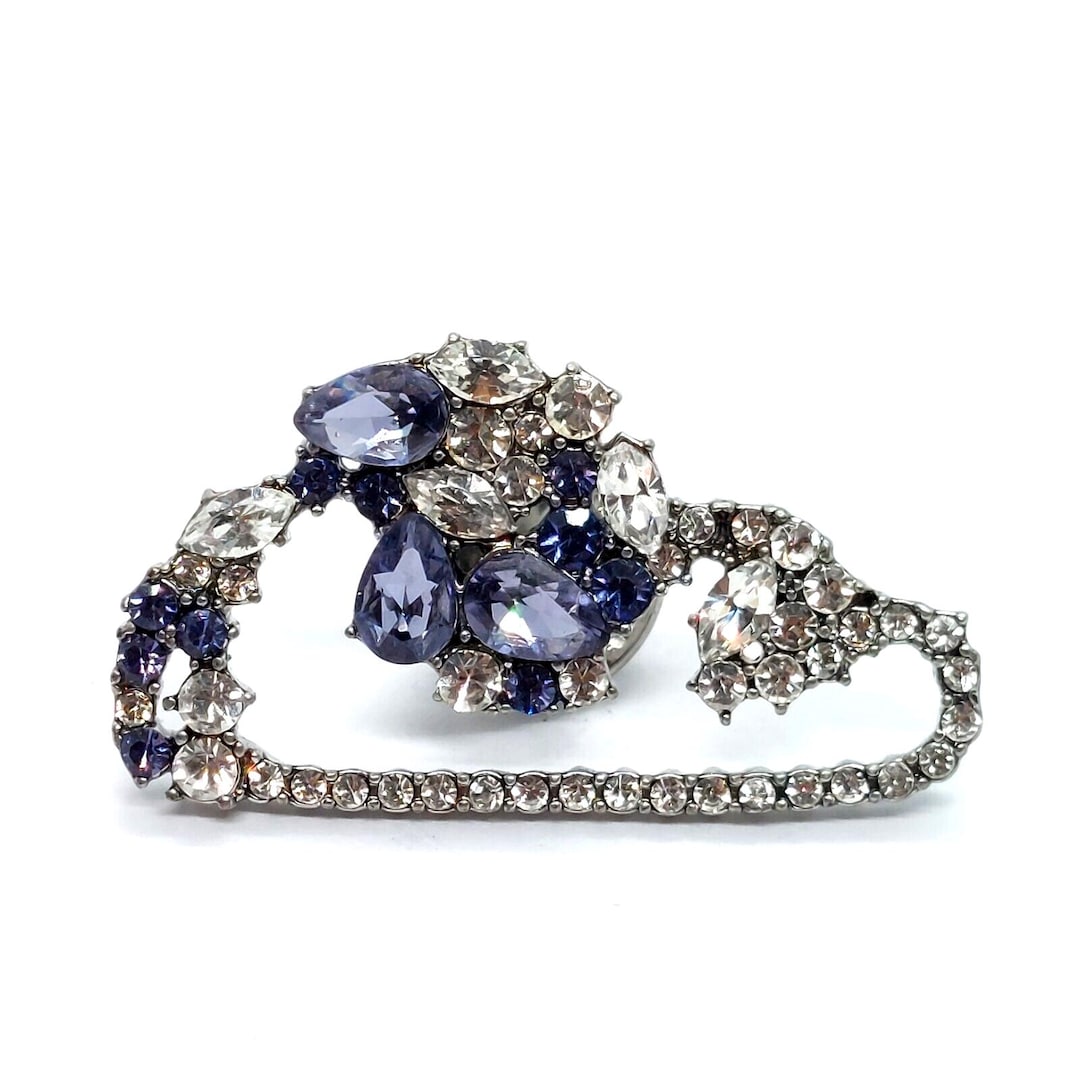 Marc Jacobs Crystal Cloud Brooch Pin Lapel Collectible - Etsy