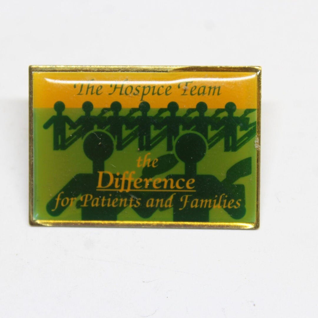 The Hospice Team the Difference for Patients and Families Pin Lapel ...