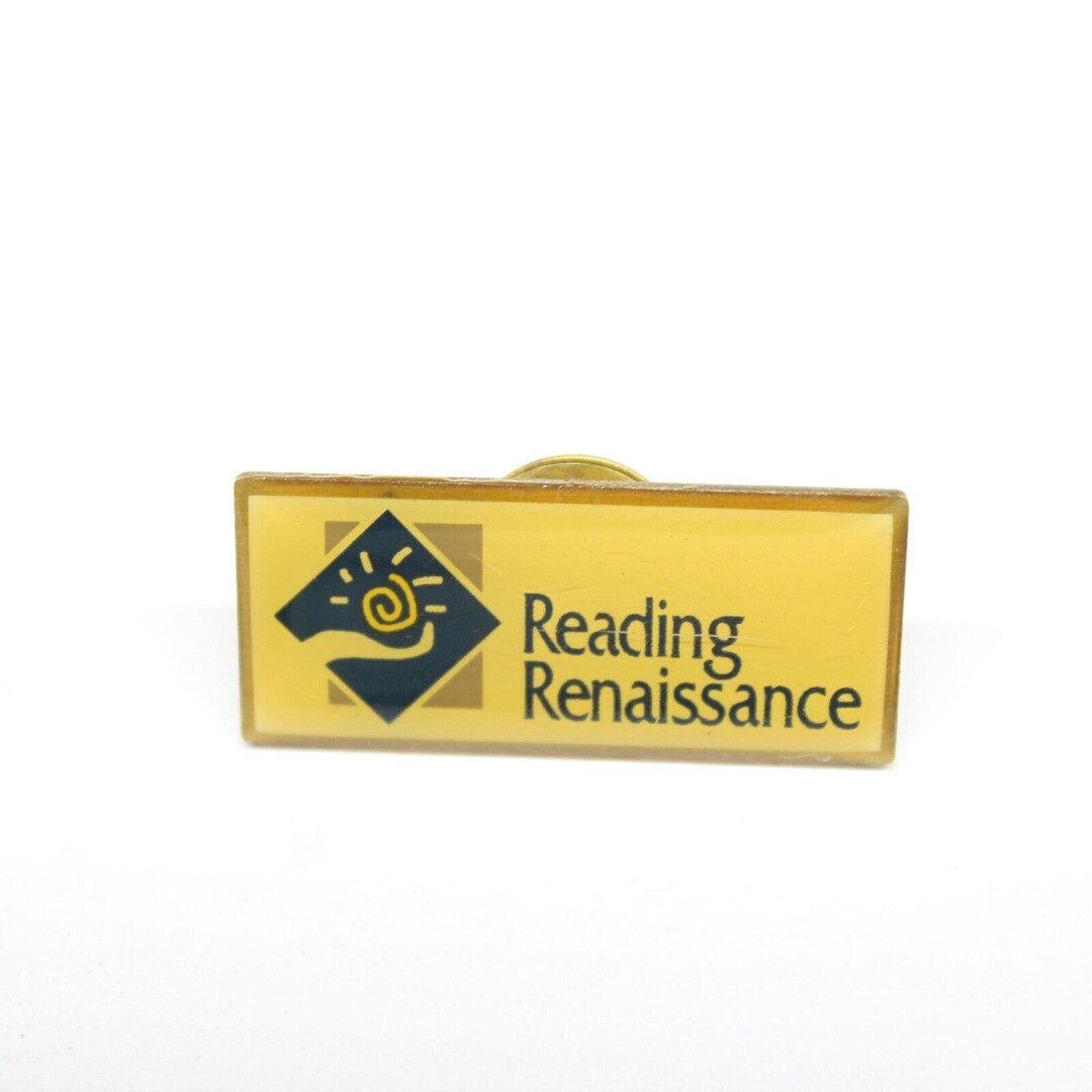 Reading Renaissance Pin Lapel Enamel Collectible - Etsy