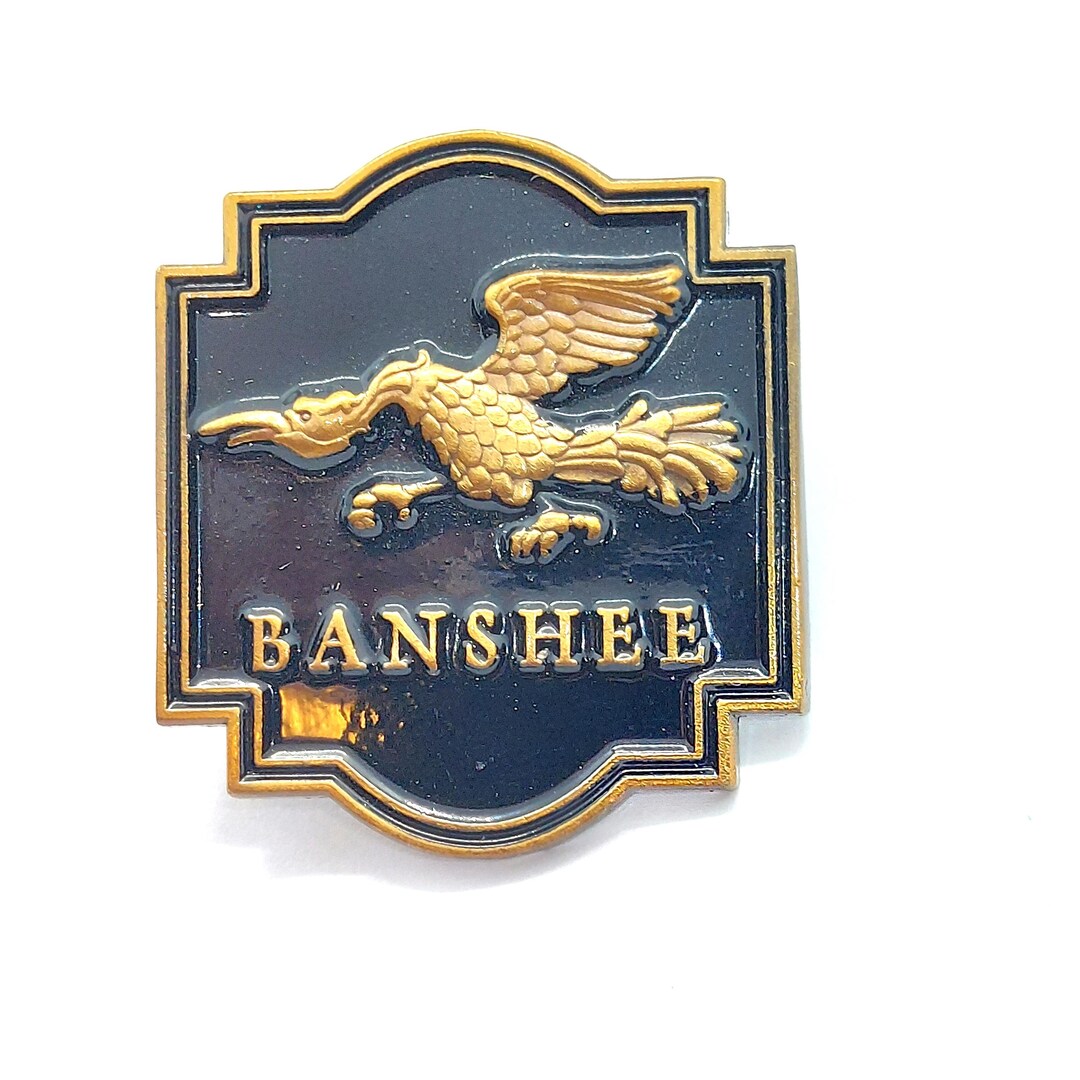 Banshee Pin Bird Lapel Enamel Collectible Vintage - Etsy