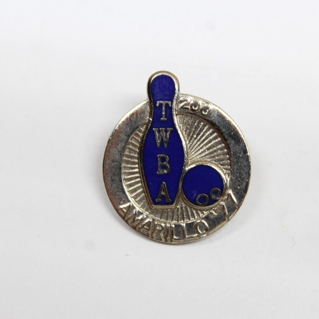 TWBA Amarillo 1977 Bowling 200 Game Pin Lapel Enamel Collectible - Etsy