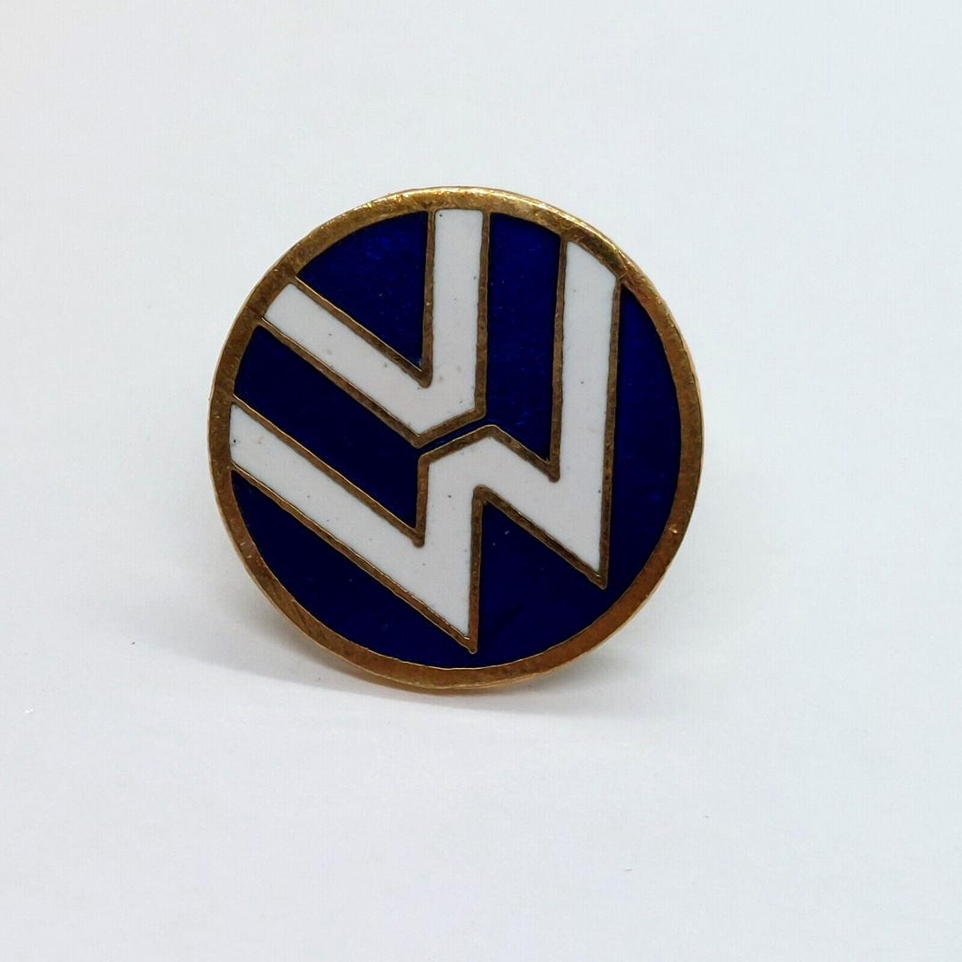 Vintage VW Volkswagen Pin Lapel Enamel Collectible - Etsy