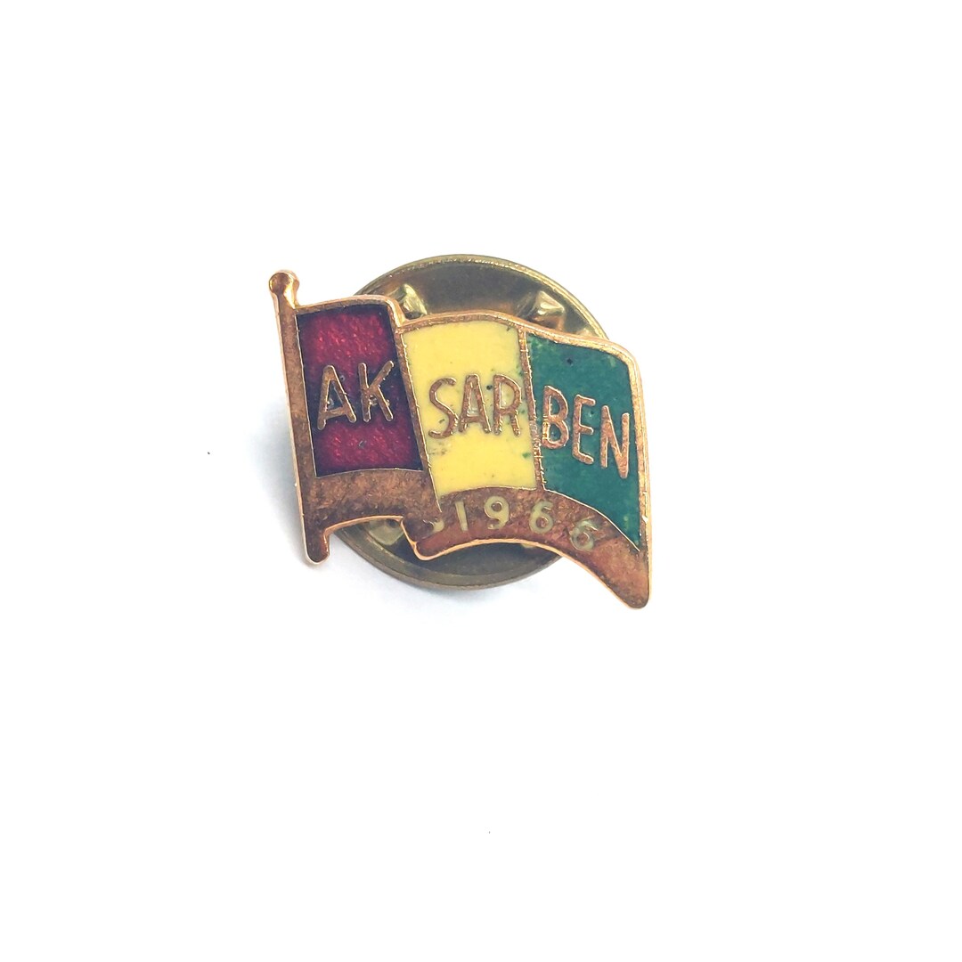 AK-SAR-BEN 1966 Membership Pin Omaha Nebraska Horse Lapel Enamel ...