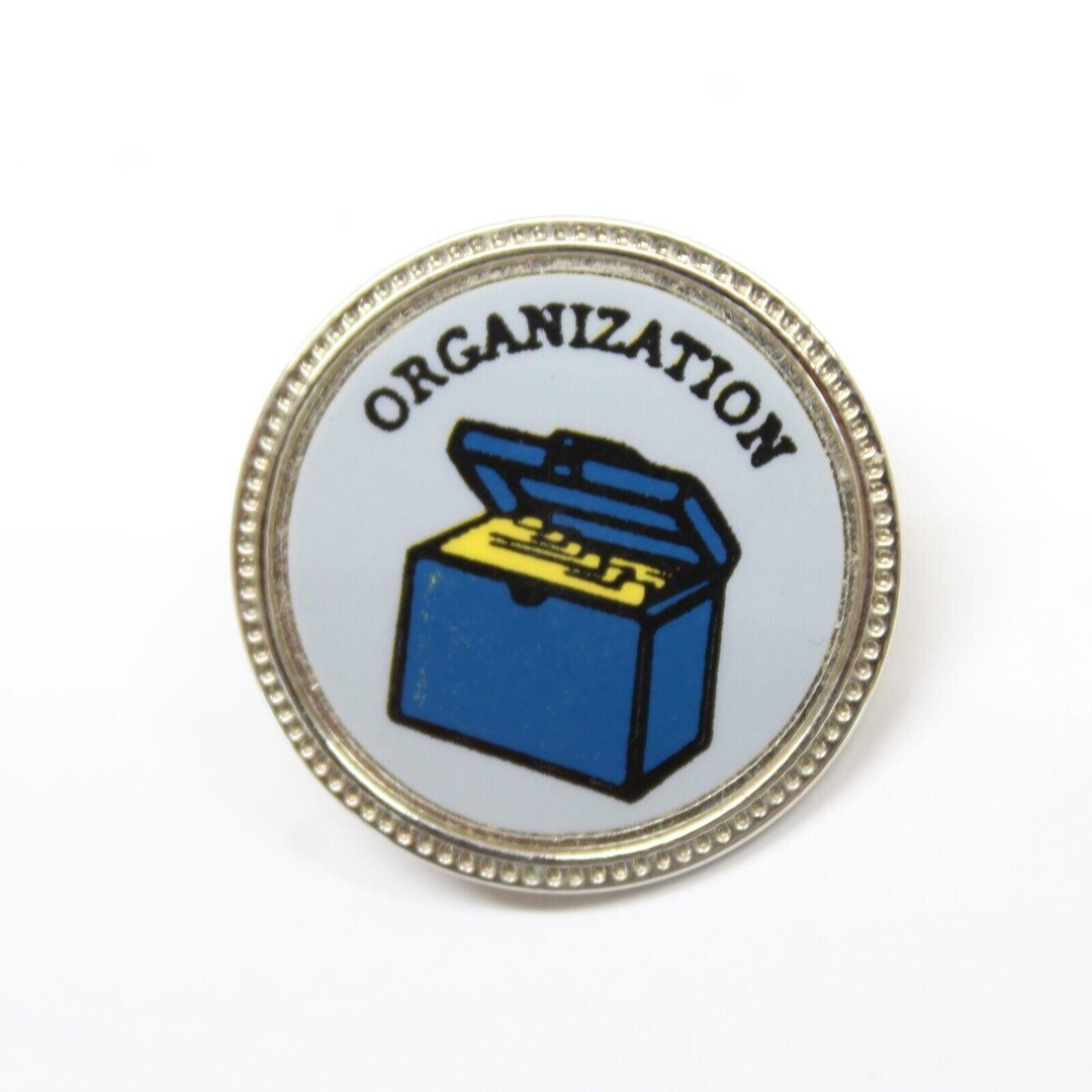ORGANIZATION Pin Lapel Enamel Collectible - Etsy