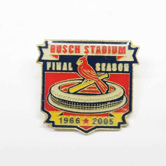 Busch Stadium Final Season 1966-2005 Pin Lapel Enamel… - Gem
