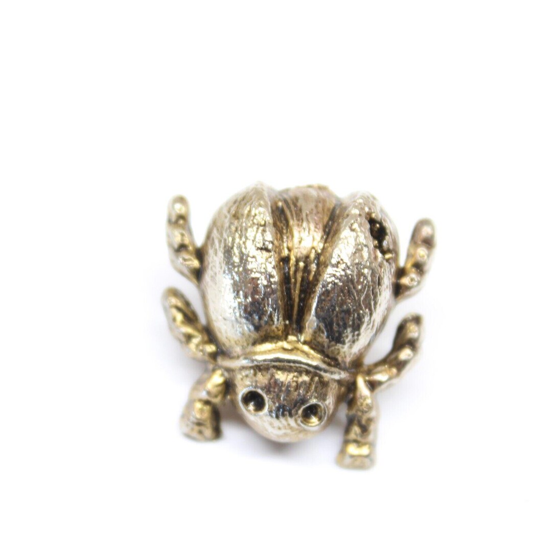 Ladybug Pin Gold Tone Insect Bug Lapel Enamel Collectible Vintage - Etsy