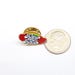 Heart to Heart Pin Red Hearts and Rainbow Lapel Enamel Collectible - Etsy
