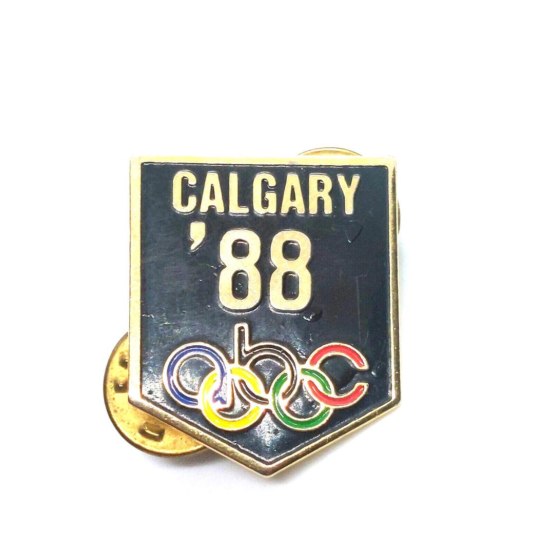Calgary '88 ABC Olympics Pin Lapel Enamel Collectible - Etsy