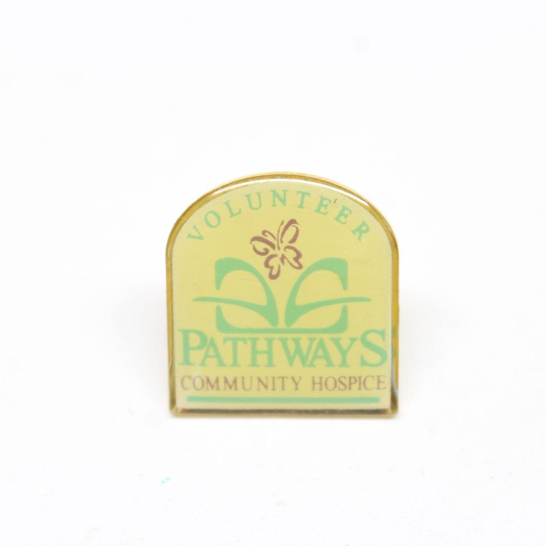 Volunteer Pathways Community Hospice Pin Lapel Enamel Collectible Award ...