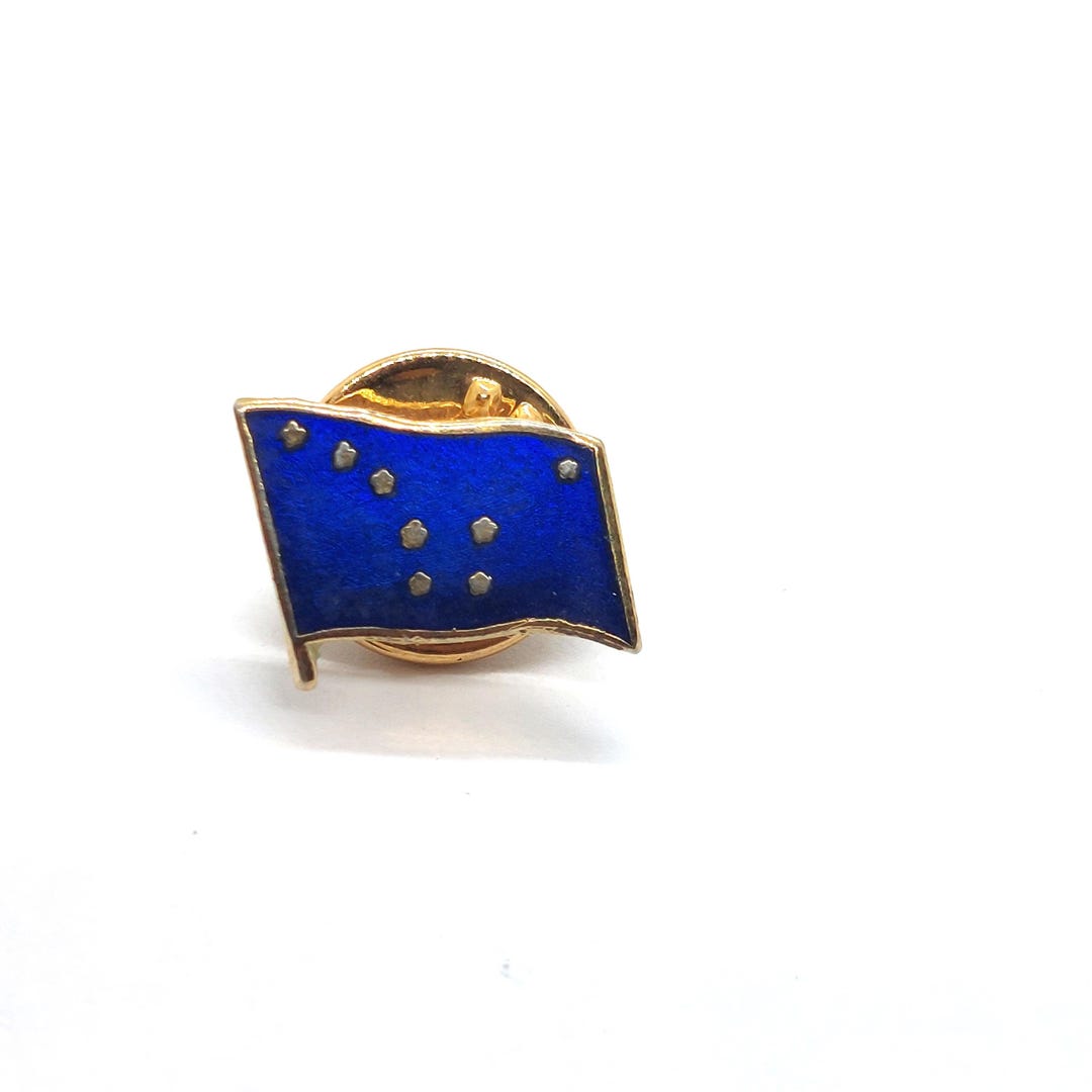 Alaska State Flag Big Dipper Pin North Star Travel Souvenir USA Lapel ...