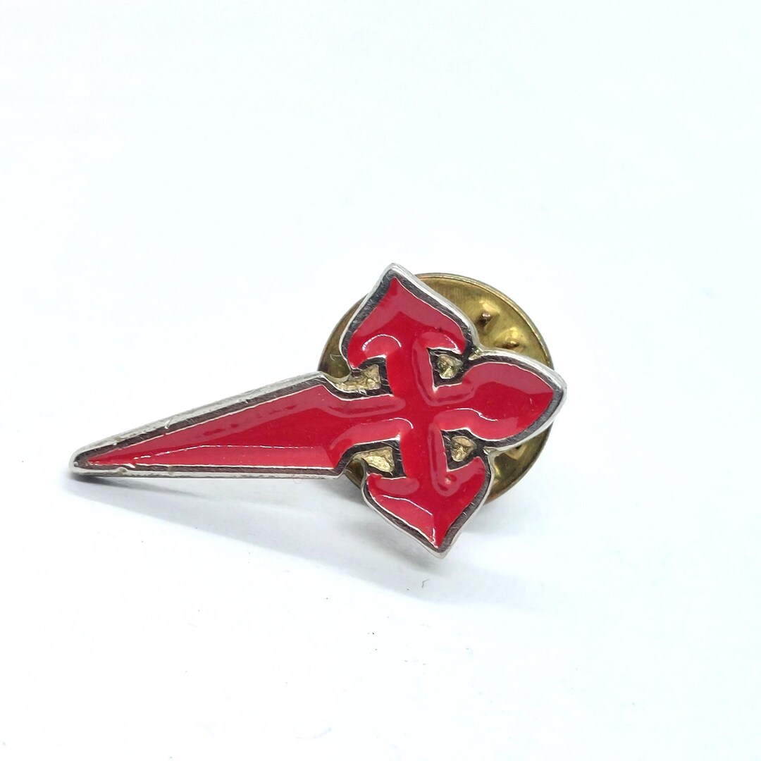 Cross of Saint James Pin Santiago Cross Lapel Enamel Collectible ...
