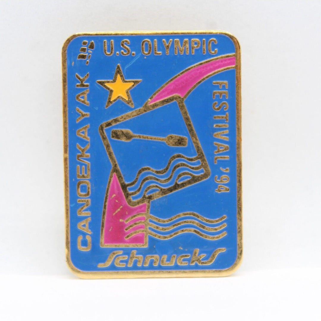 Schnucks US Olympic Festival '94 Canoe/kayak Pin Lapel Enamel ...