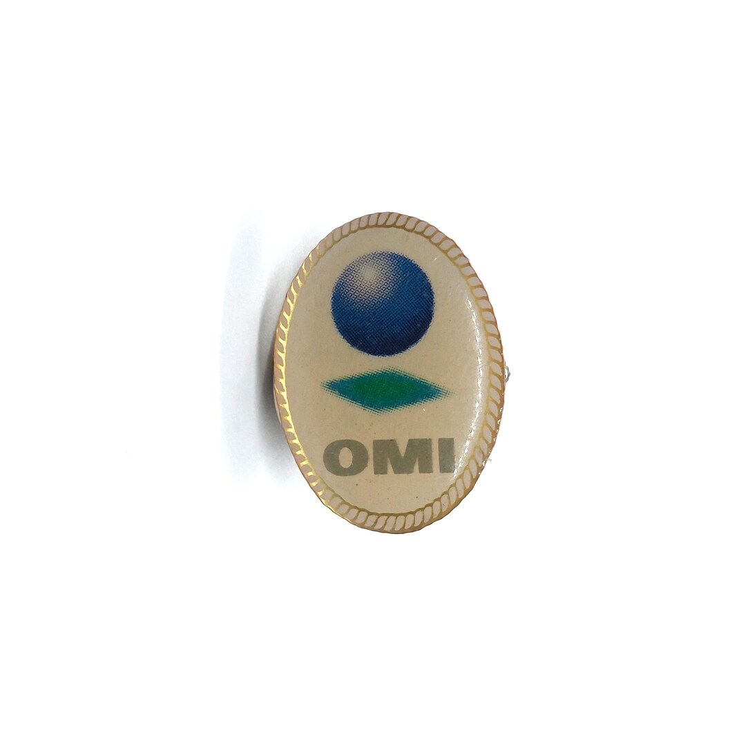 OMI Company Logo Pin Lapel Enamel Collectible Vintage - Etsy
