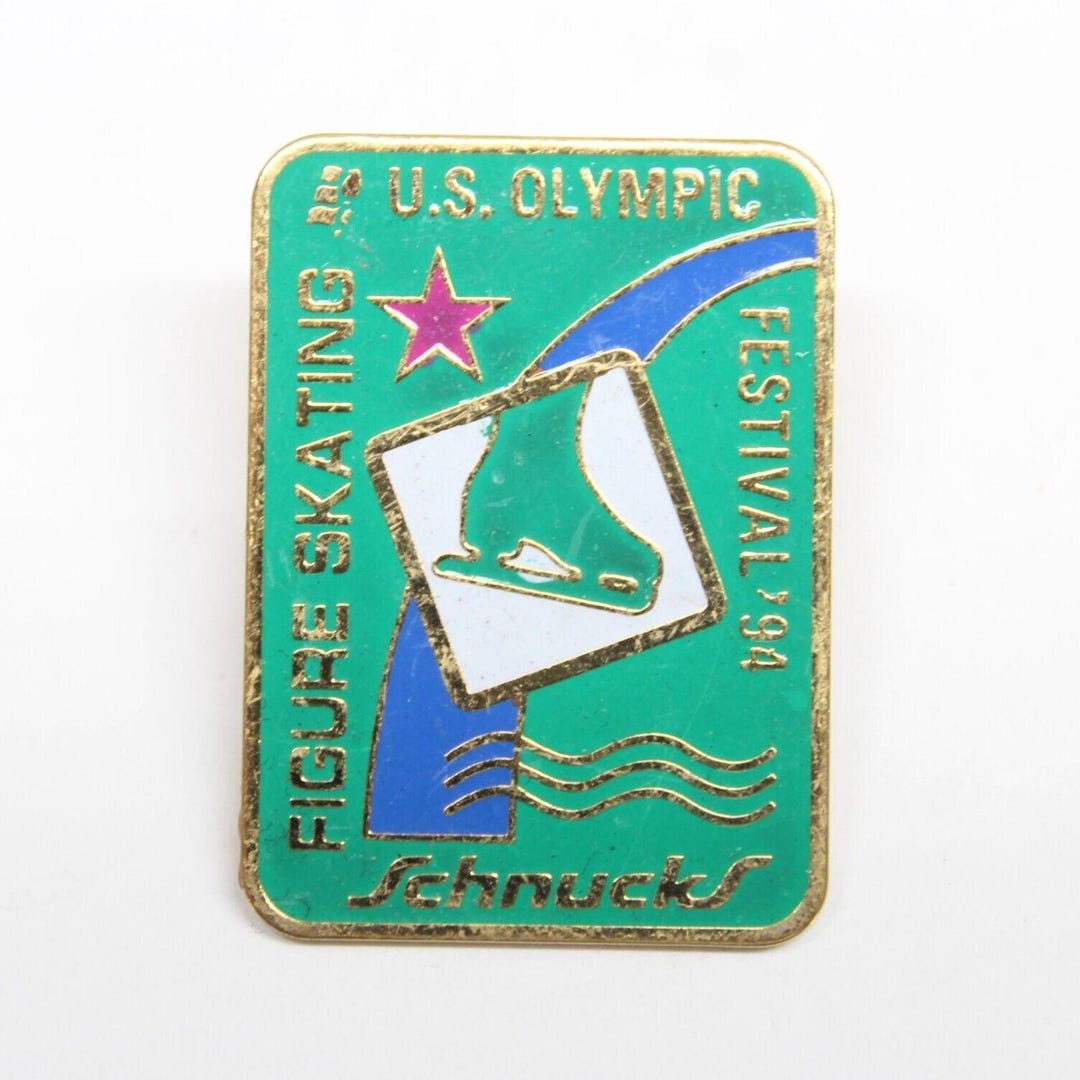 Schnucks US Olympic Festival '94 Figure Skating Pin Lapel Enamel ...