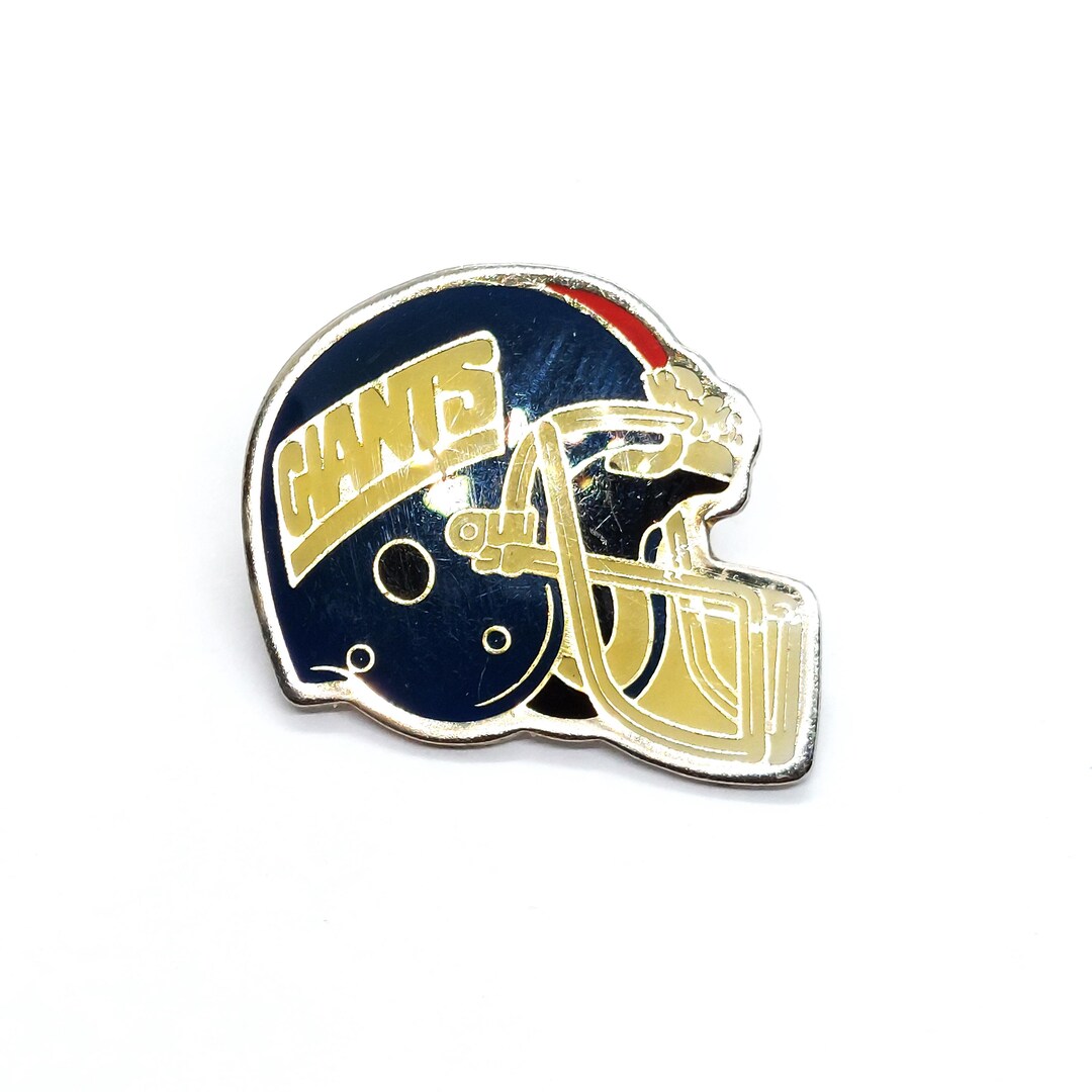 New York Giants Helmet Vintage Pin Lapel Enamel Collectible NFL - Etsy
