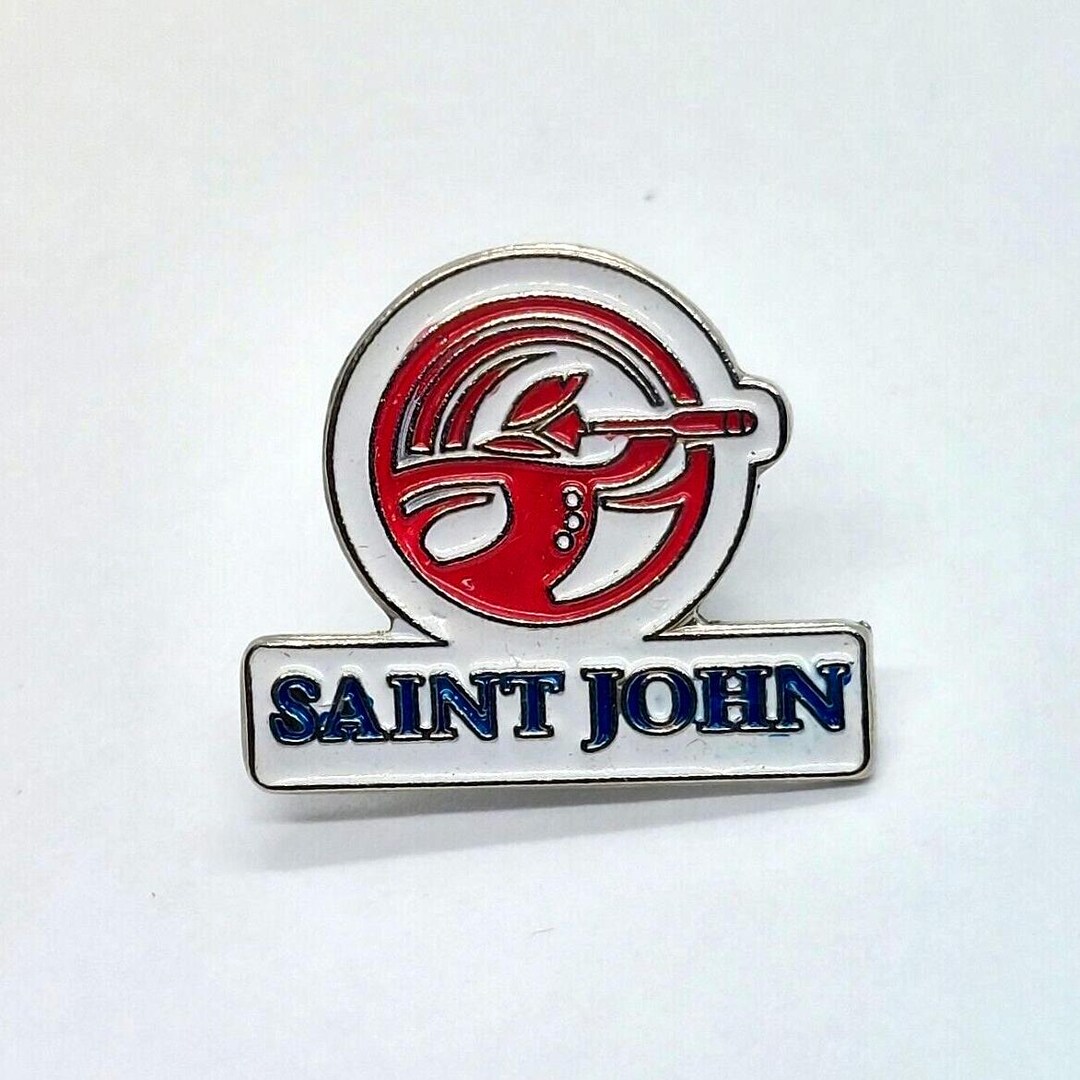 Saint John New Brunswick Logo Pin Souvenir Lapel Enamel Collectible - Etsy