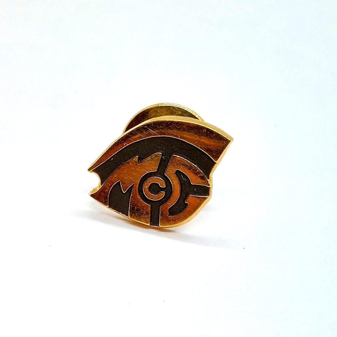 MCC Unknown Logo Symbol Pin Gold 24K GP Lapel Collectible Terryberry - Etsy