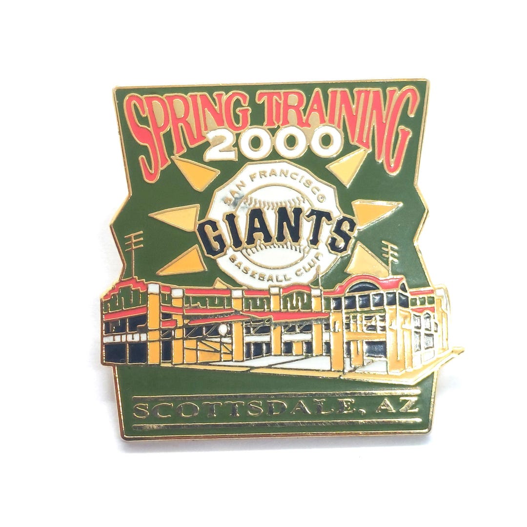 Spring Training 2000 San Francisco Giants Scottsdale Arizona Pin Lapel ...