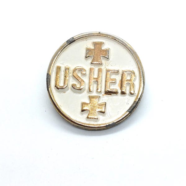 Church Usher Badges - Etsy