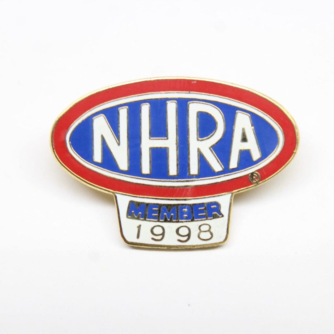 NHRA Member 1998 Pin Lapel Enamel Collectible Award - Etsy