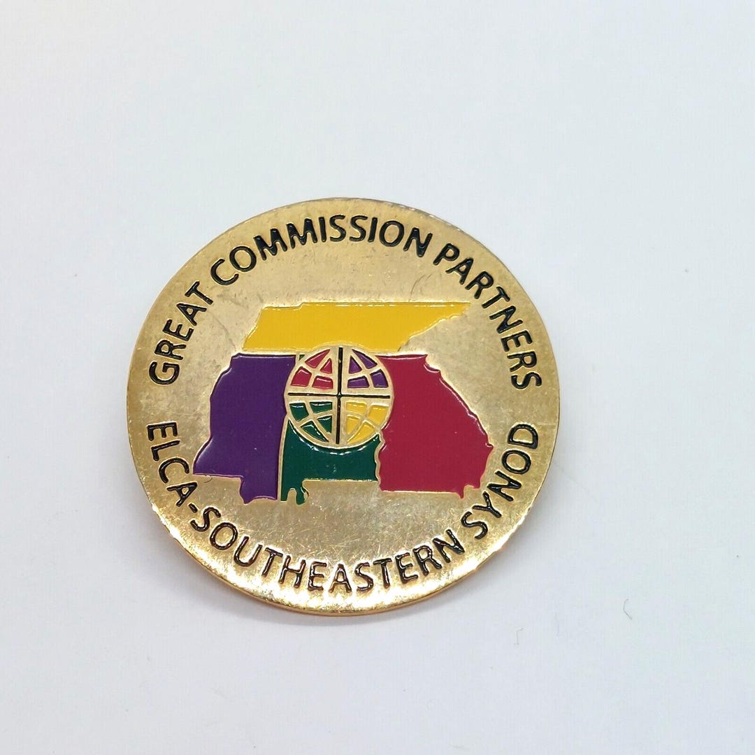 Great Commission Partners Elca-southeastern Synod Pin Lapel Enamel ...