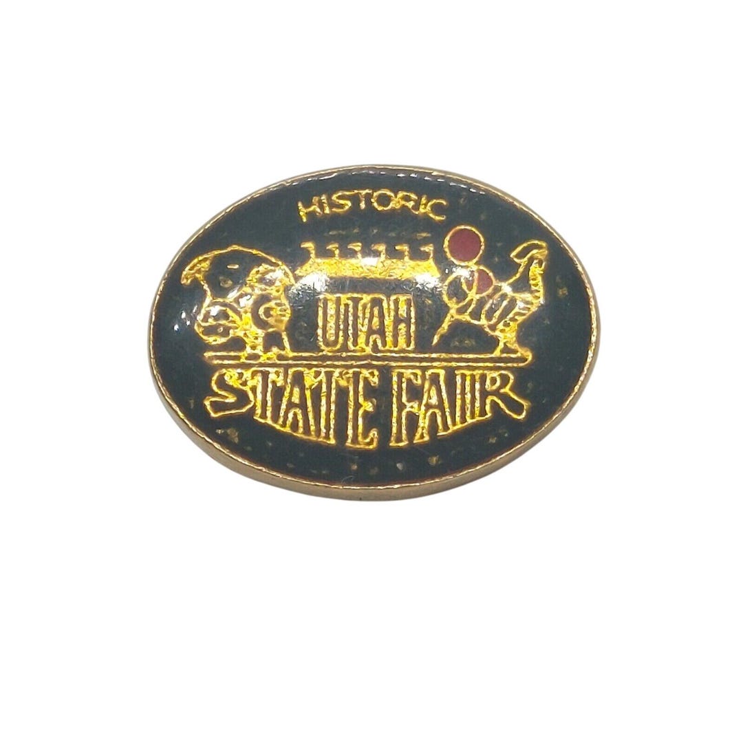Historic Utah State Fair Pin Lapel Enamel Collectible - Etsy