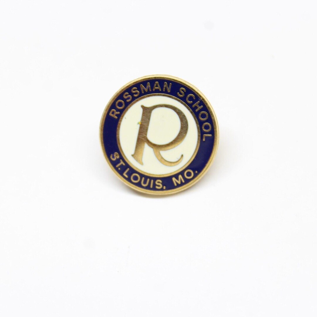 Rossman School St. Louis Missouri Pin Lapel Enamel Collectible Souvenir ...