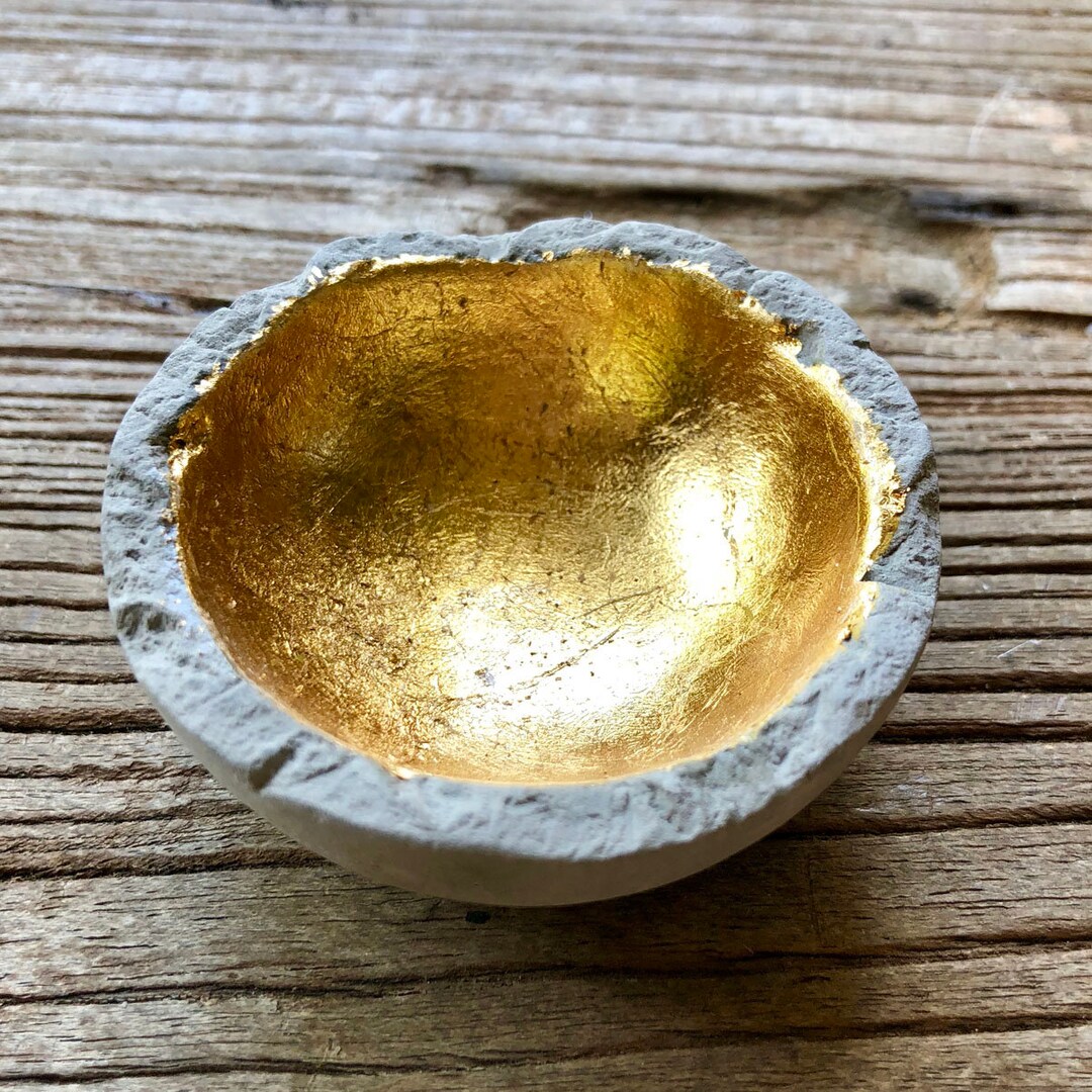 Small Golden Bowl WS3310 - Etsy