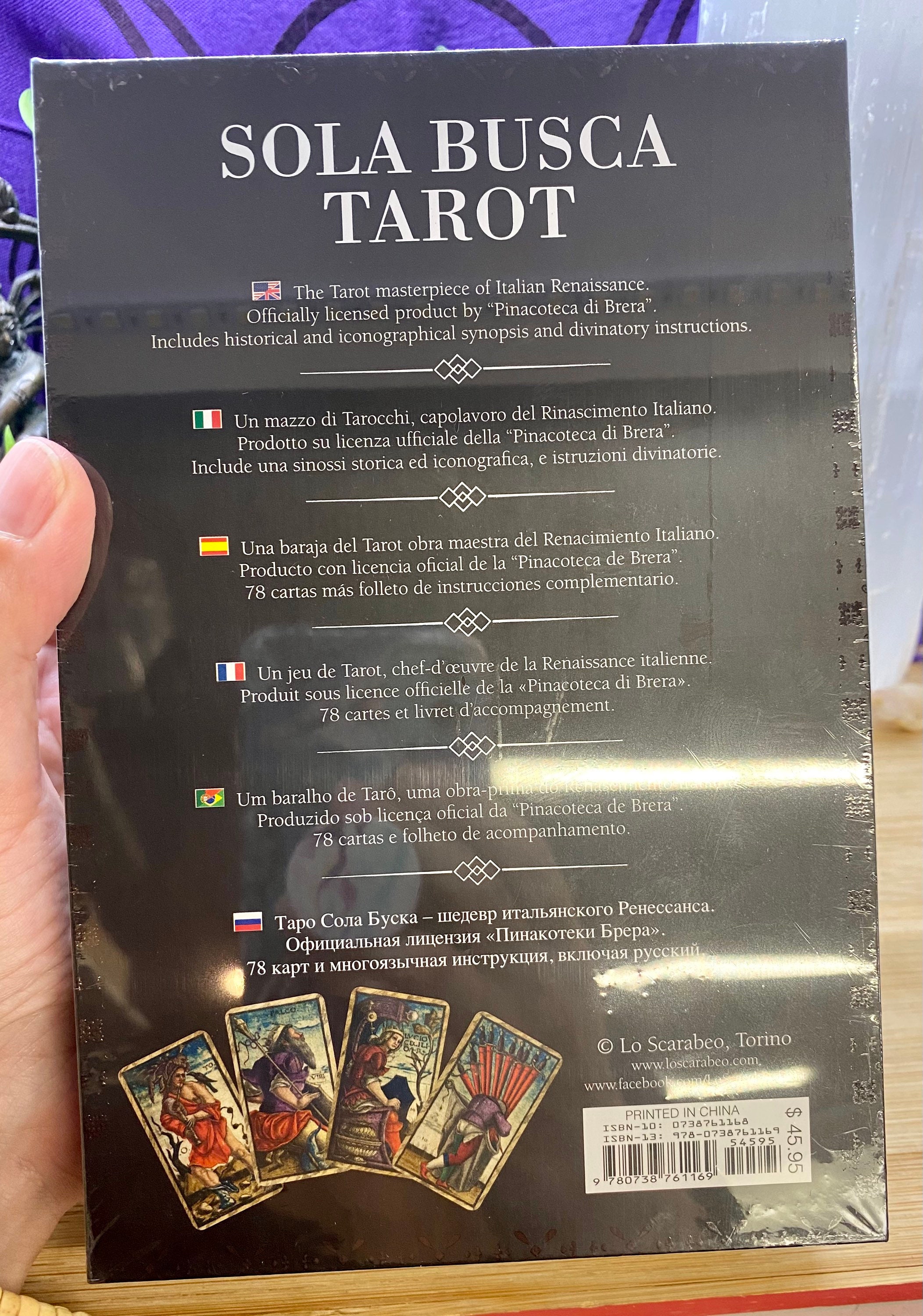 Sola Busca Tarot Museum Quality Tarot Cards