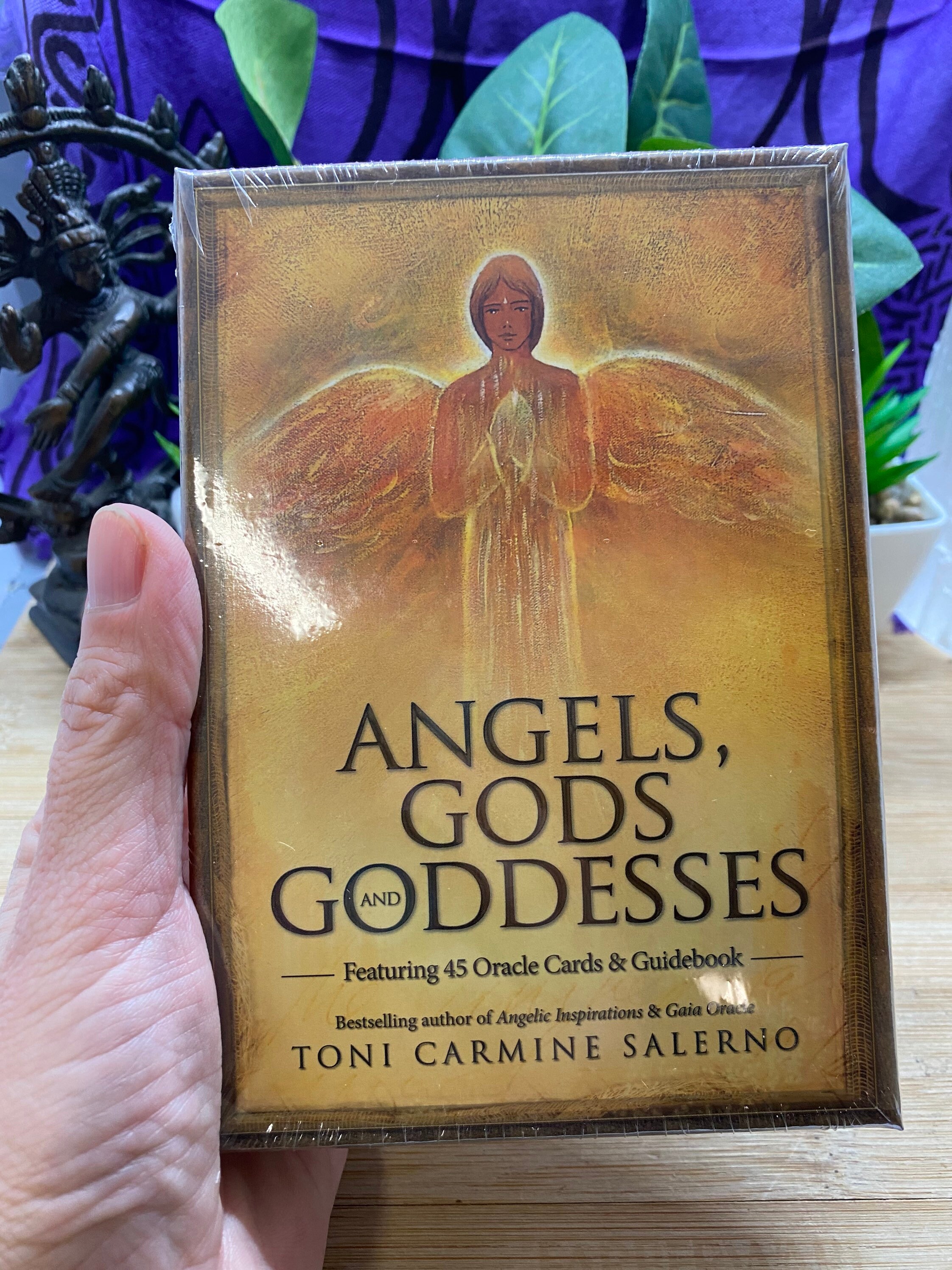 Angels, Gods, and Goddesses Oracle (deck and book) by Toni Carmine Salerno