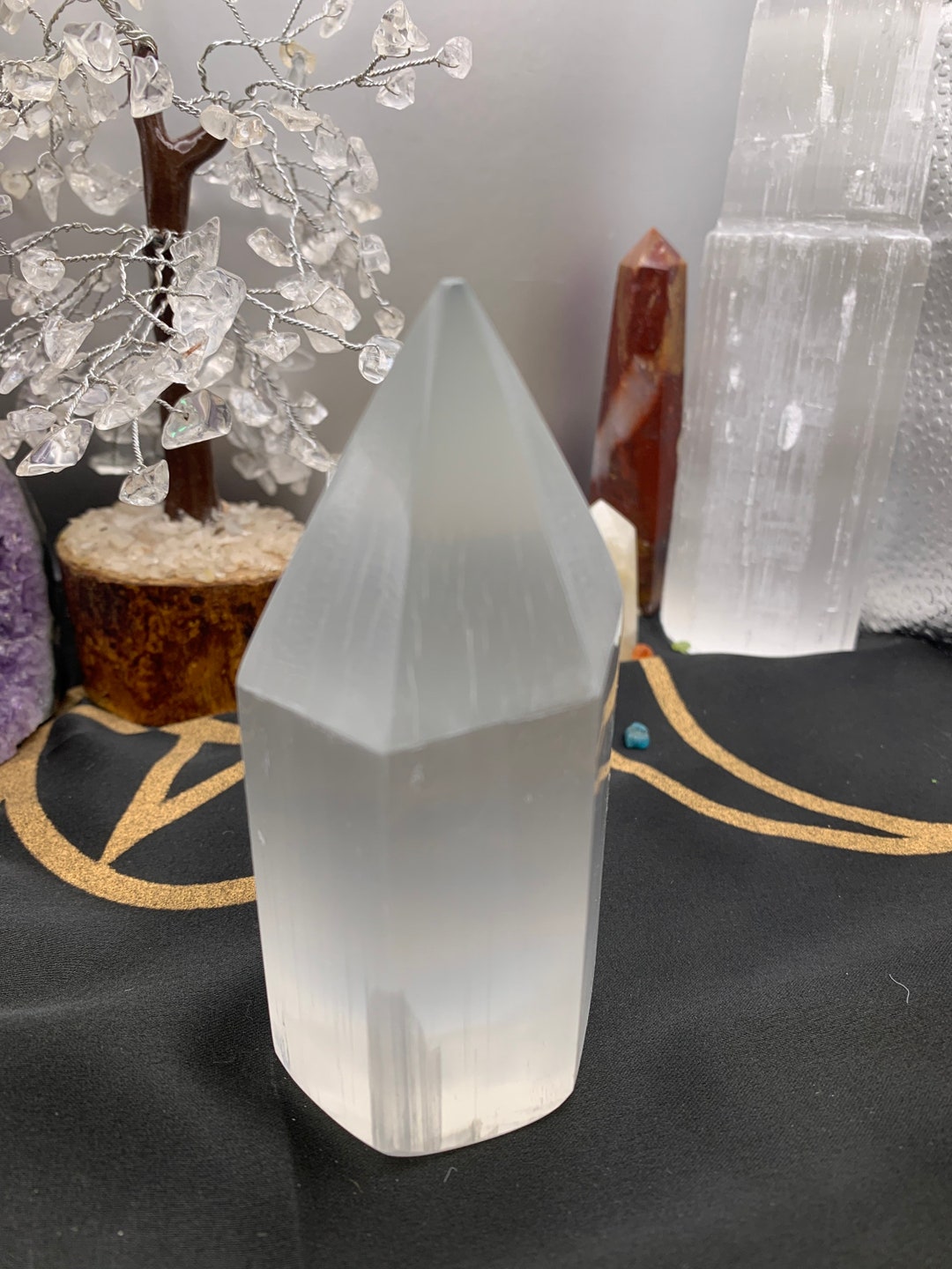 Selenite Tower Point Generator - Etsy