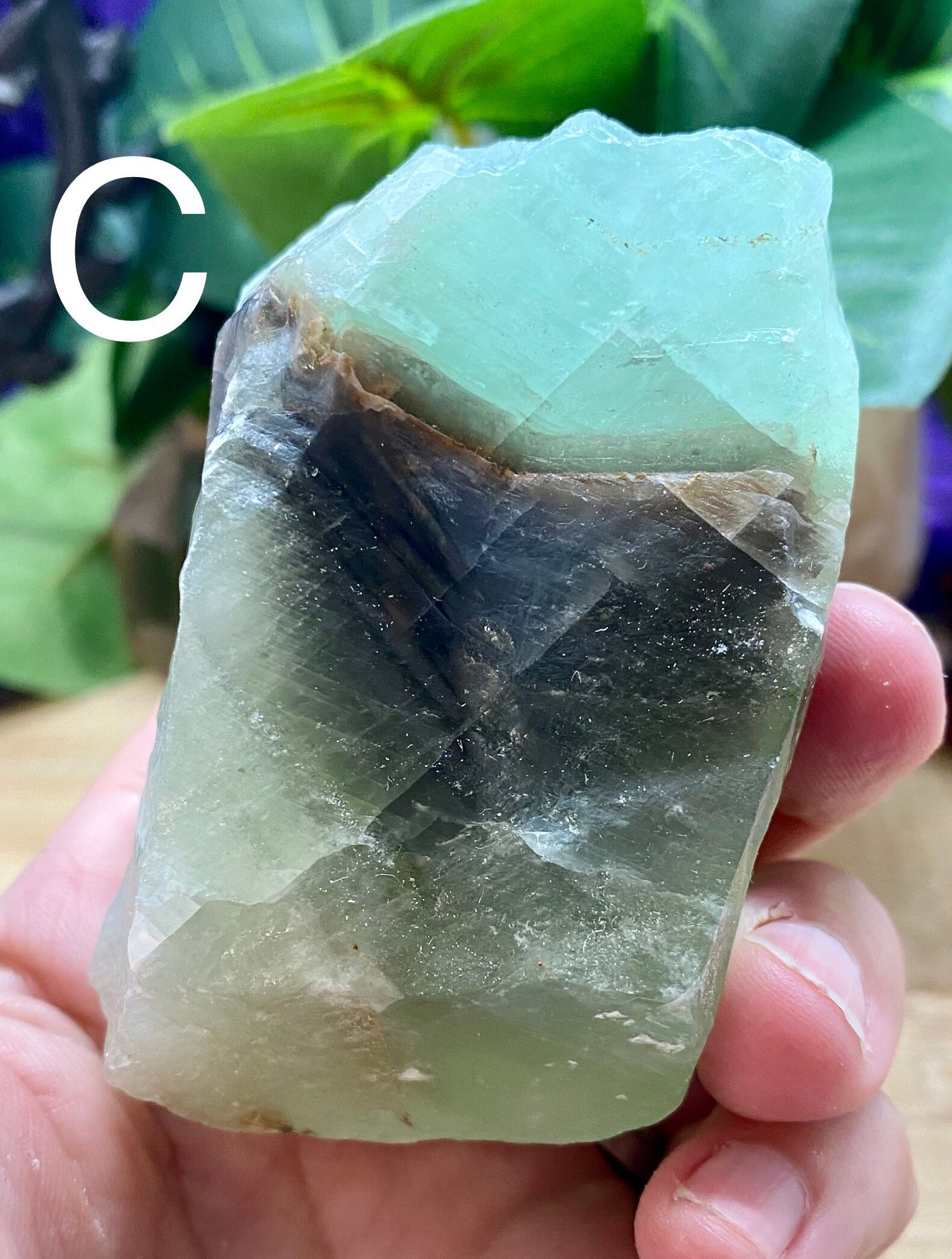 Premium Green Calcite raw Stones crystal Lot C