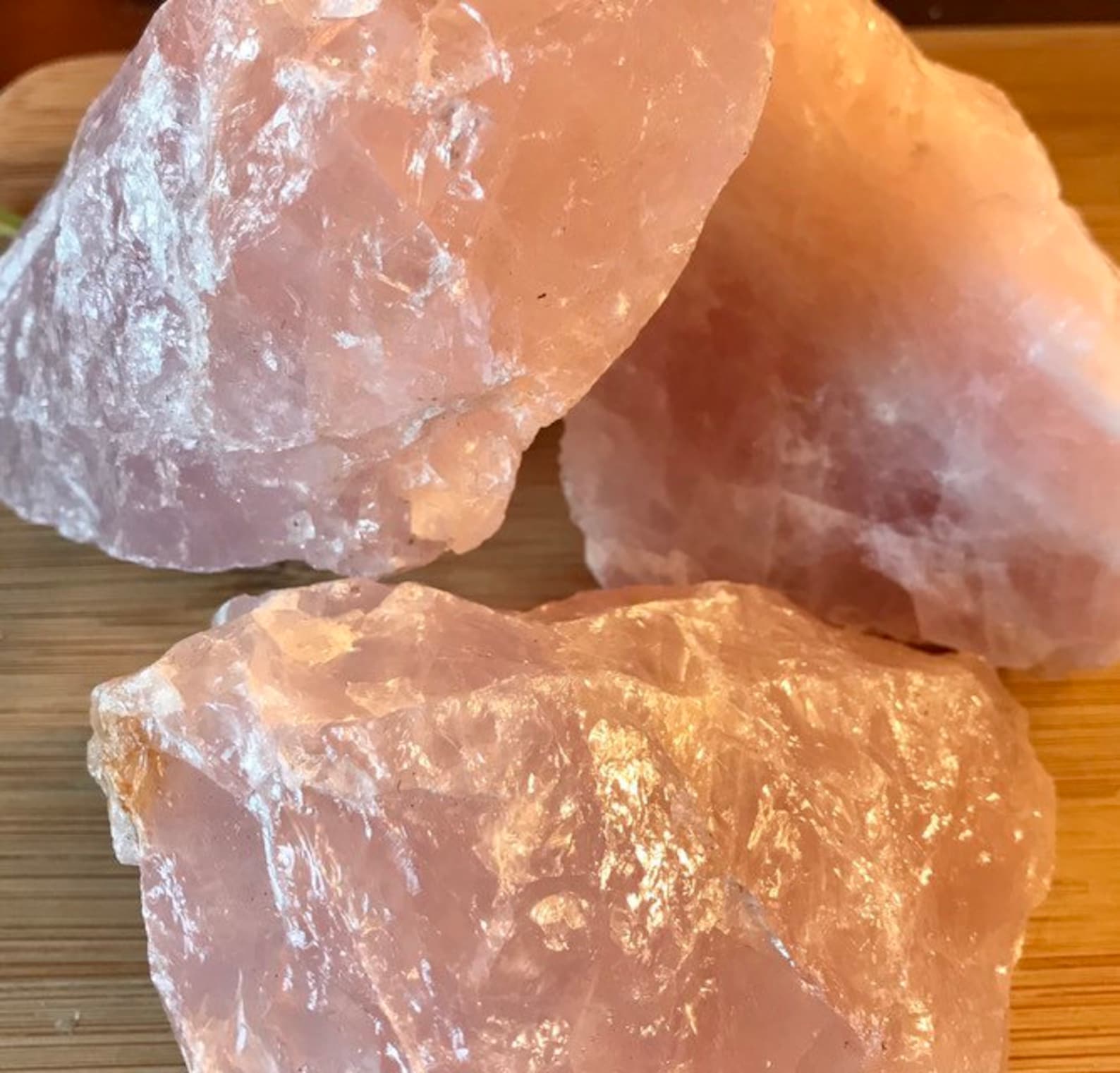 Raw Rose Quartz crystal geode healing cluster love healing | Etsy