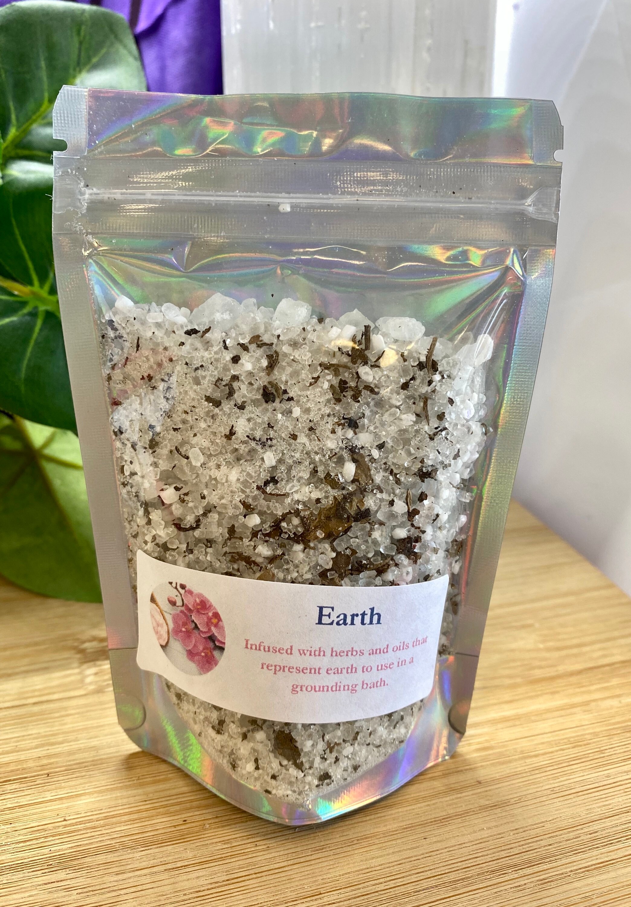 Element of Earth Bath Salts Epsom Sea salt ritual bath