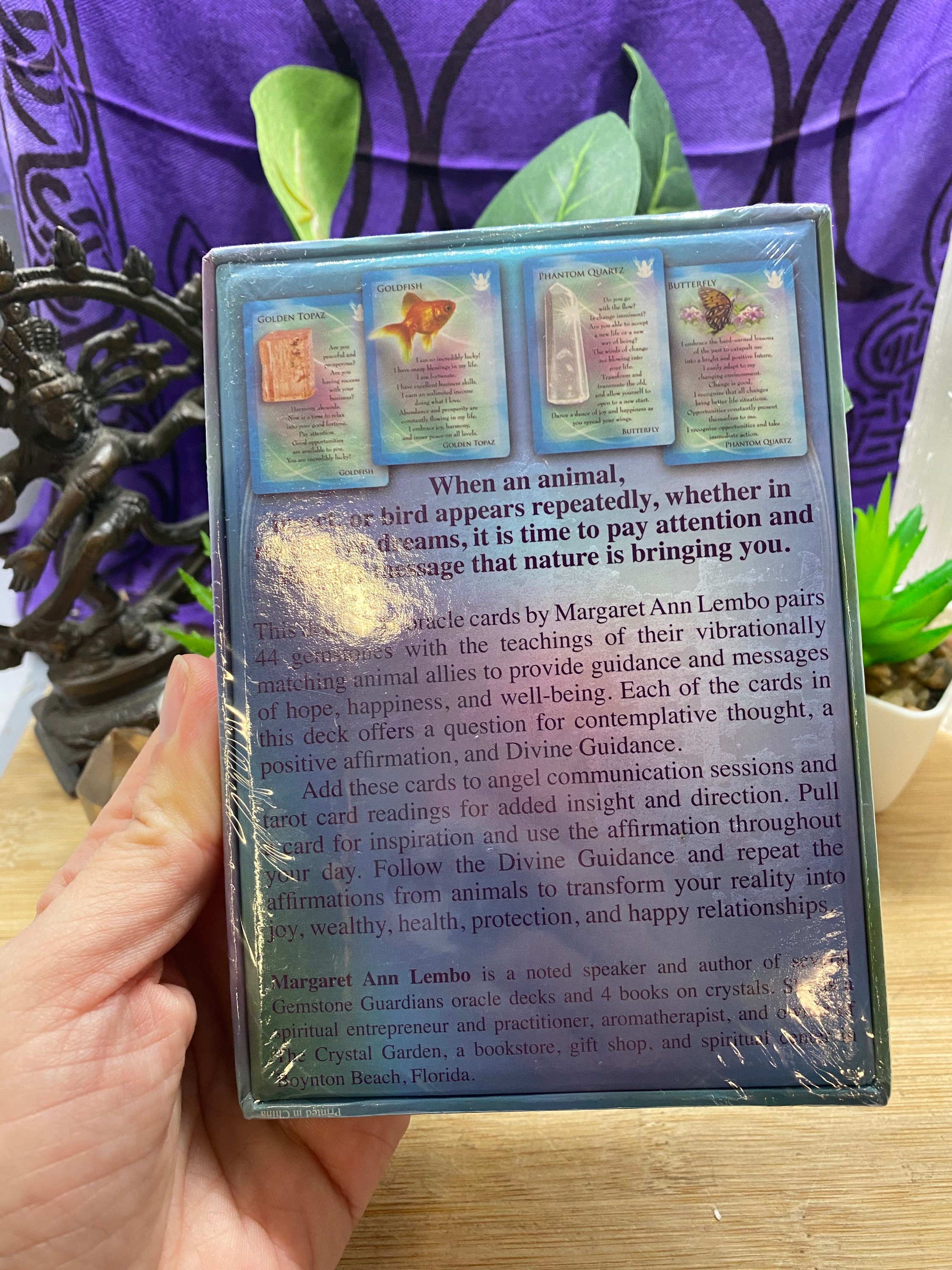 The Animal Allies Gemstone Guardian Cards