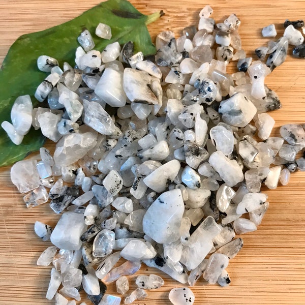 Moonstone Chips - Etsy