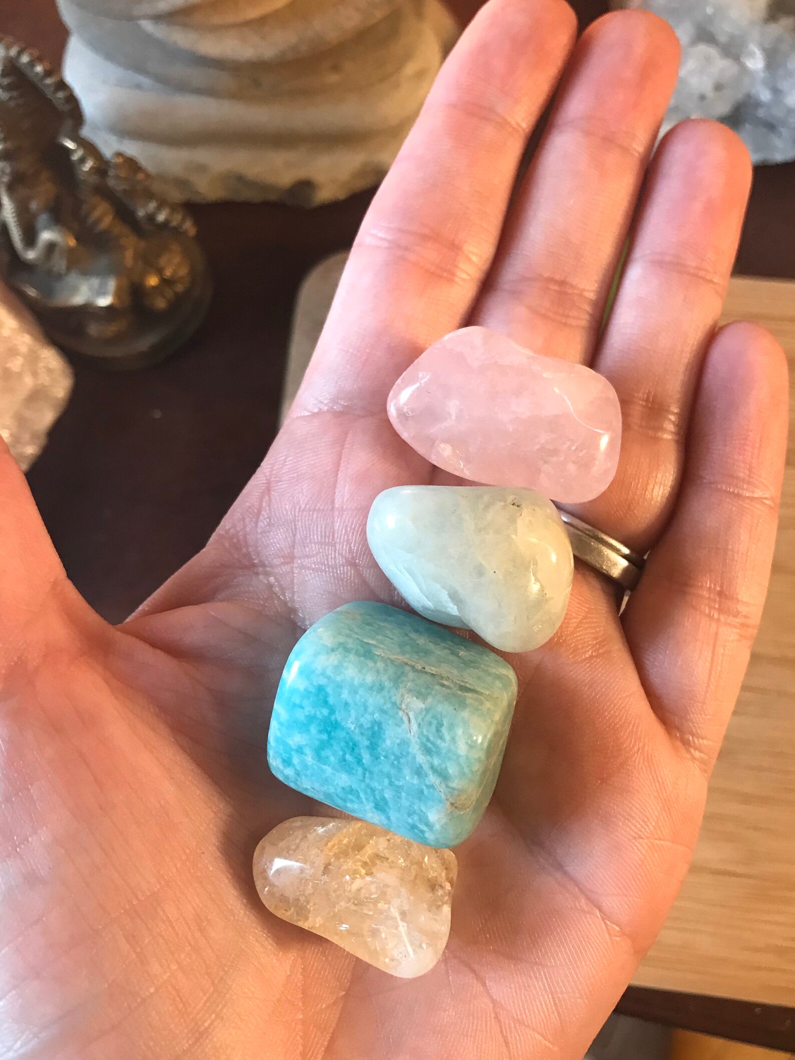 Hope Tumbled Pocket Stone Set With Gift Bag and Note SME24 - Etsy