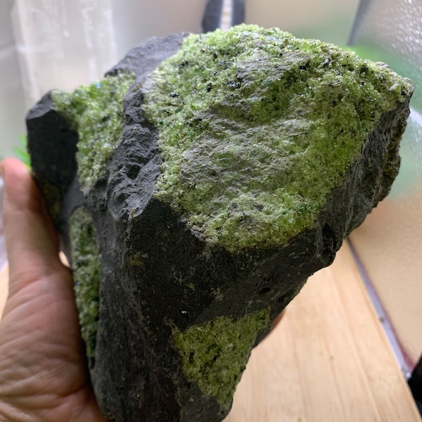 Peridot Raw Crystal - Etsy