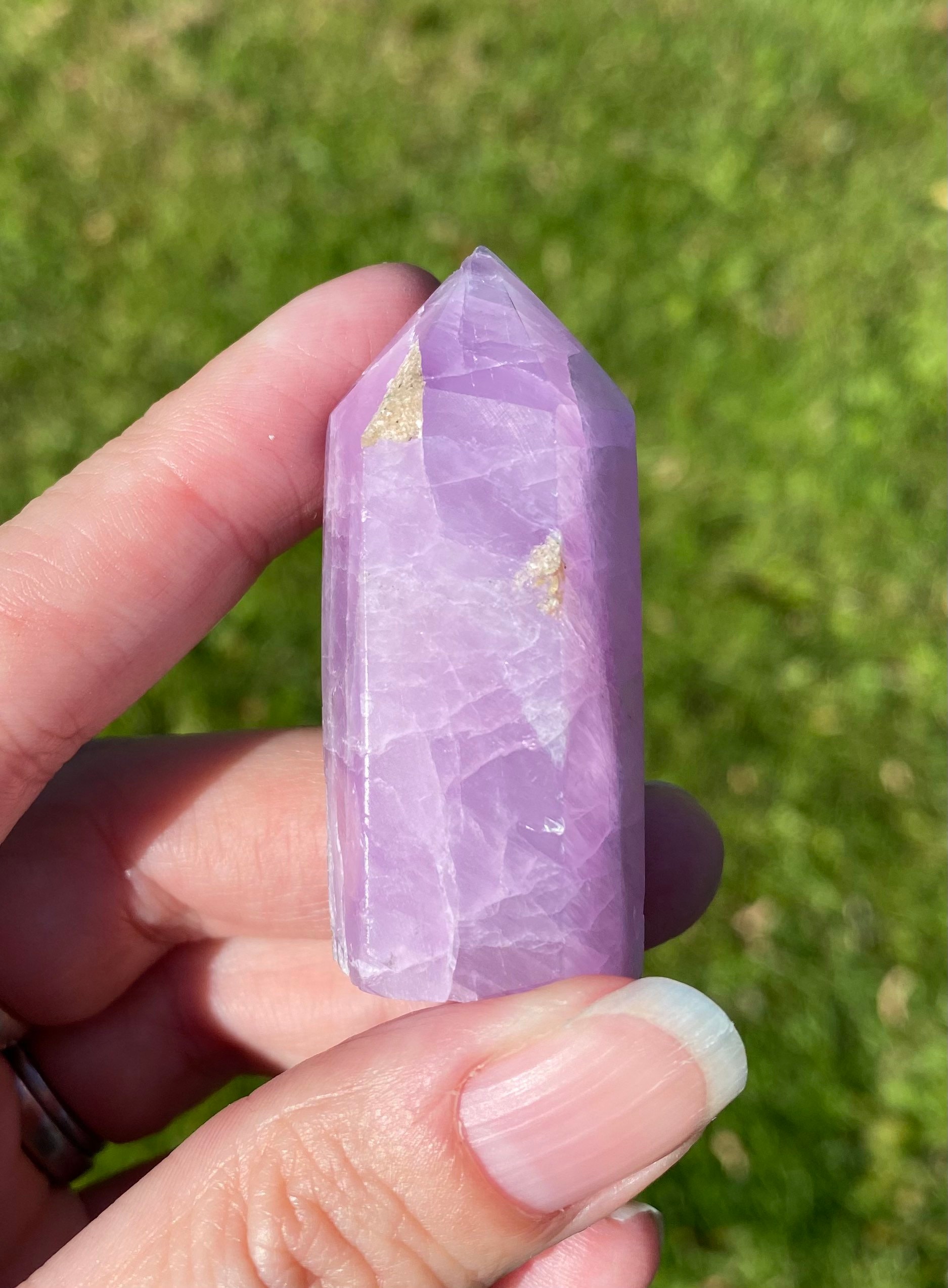 Kunzite tower point KUZ1