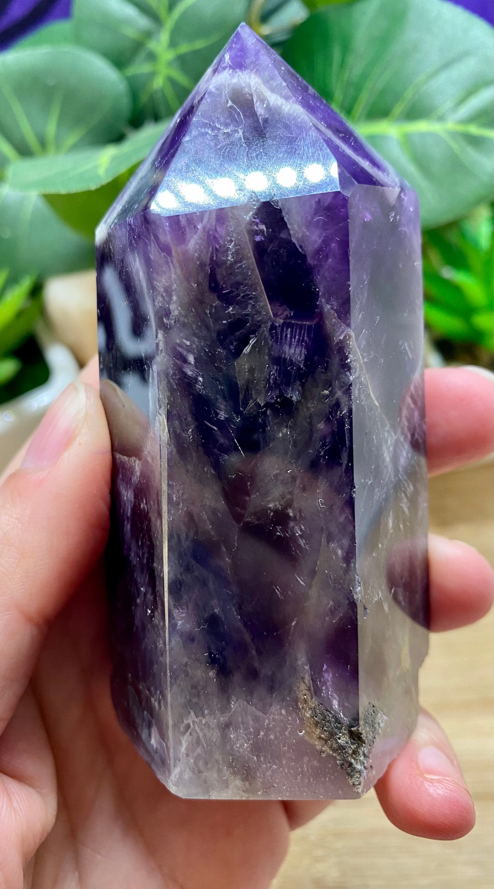 Amethyst Crystal Tower Points Obelisk AMT1
