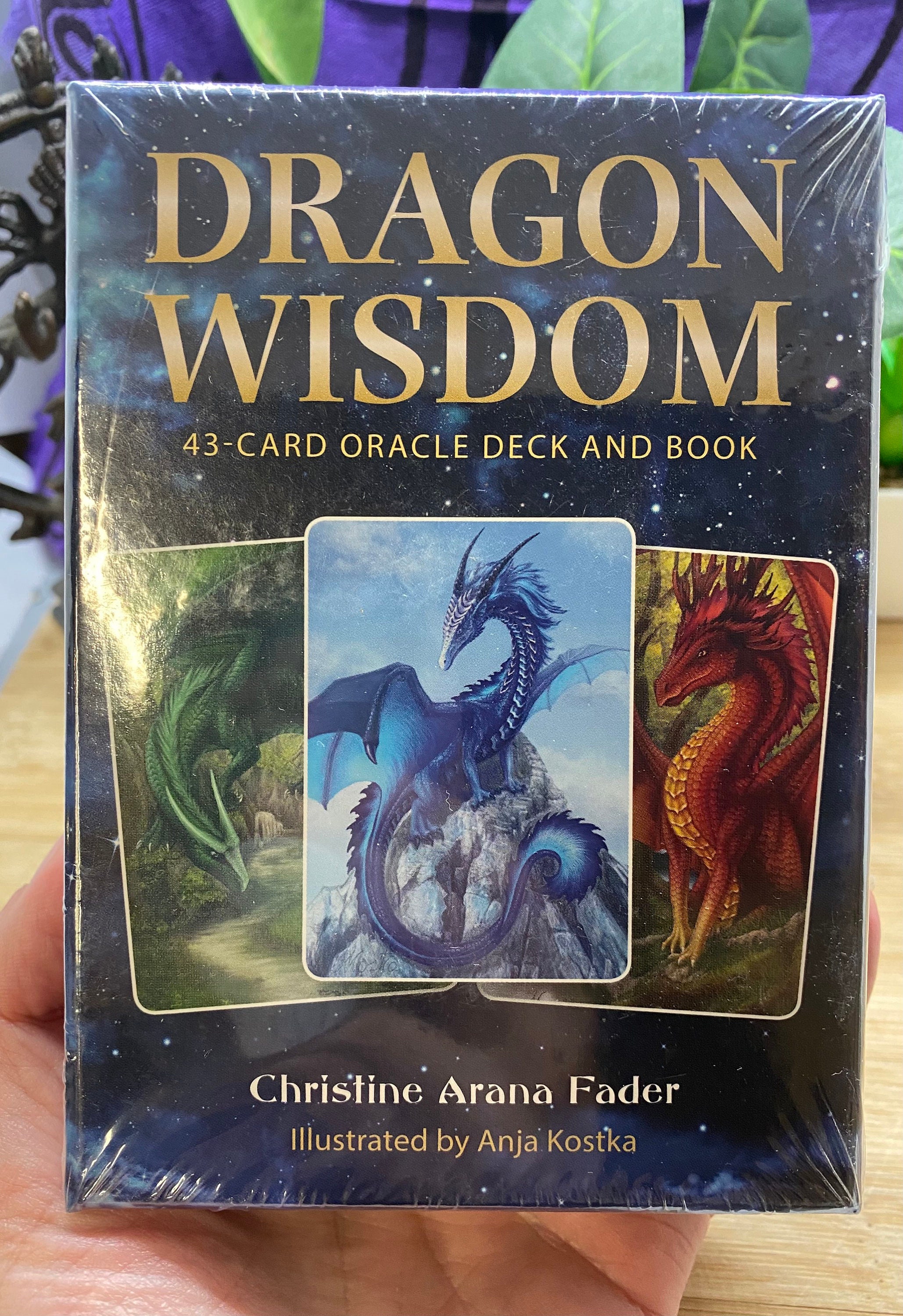 Dragon Wisdom oracle by Christine Arana Fader