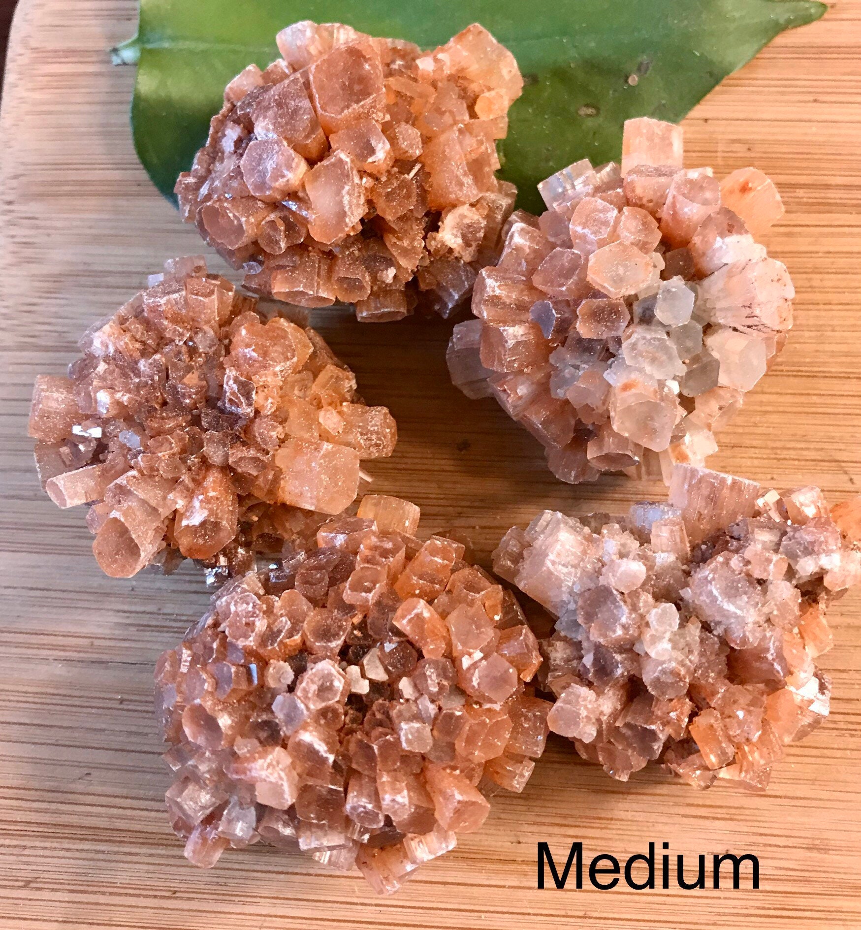 Aragonite cluster natural star geode crystal stone