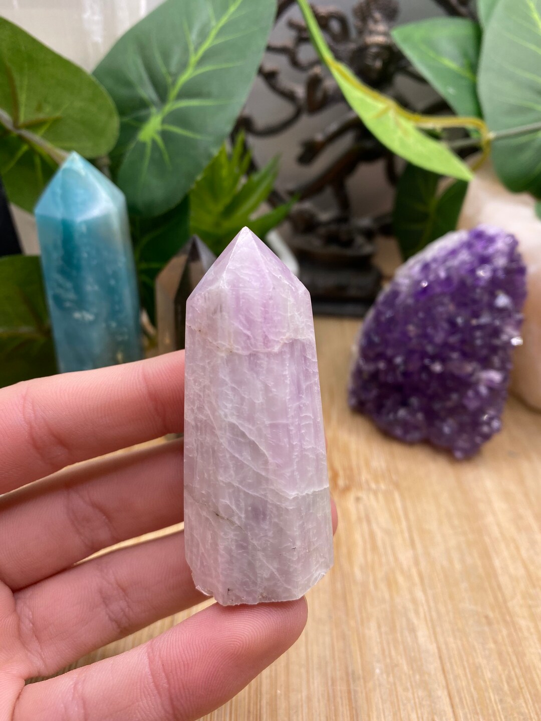 Kunzite Tower Point MKZT3 SME24 - Etsy