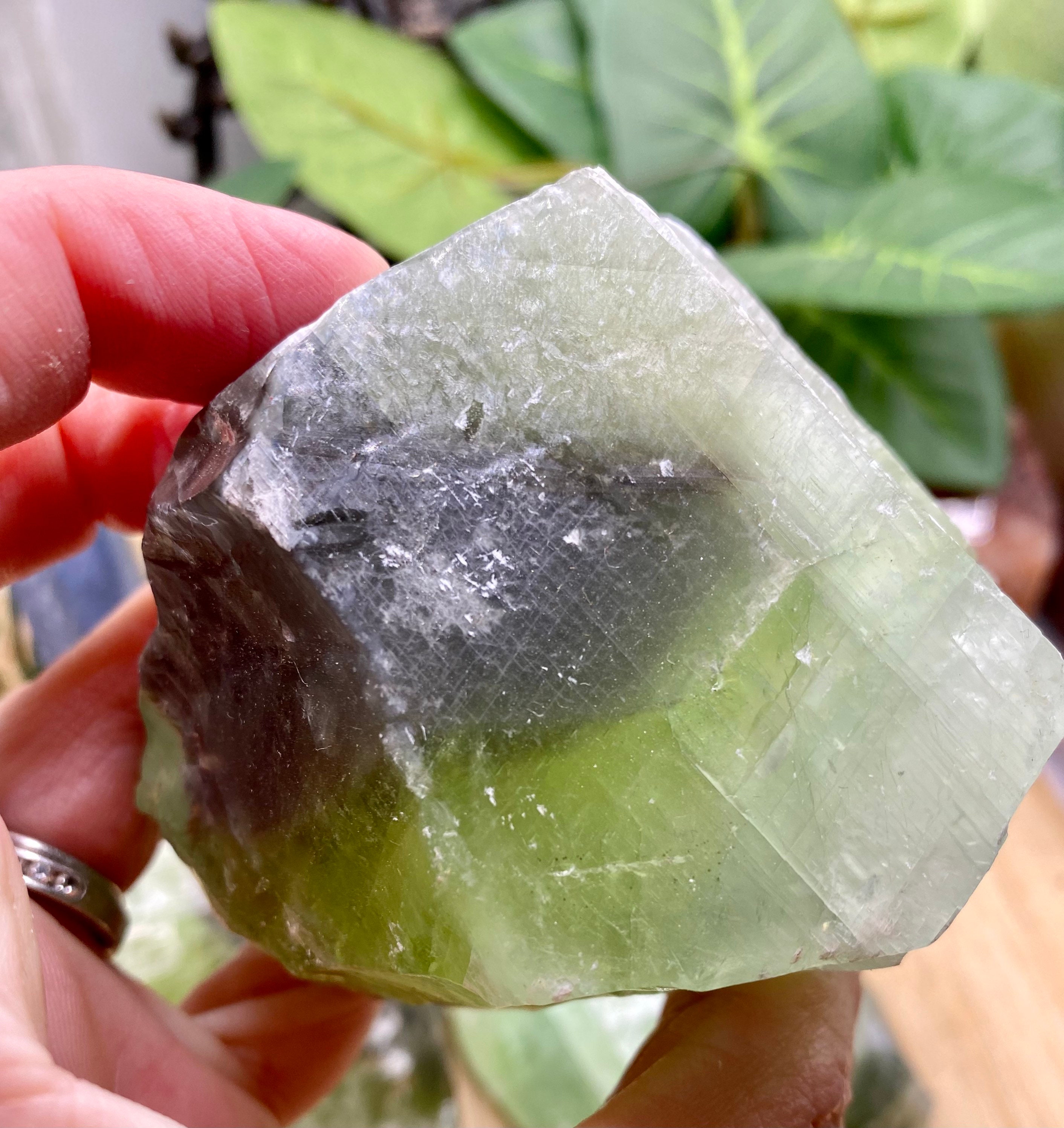 Large Natural Green Calcite raw Stones