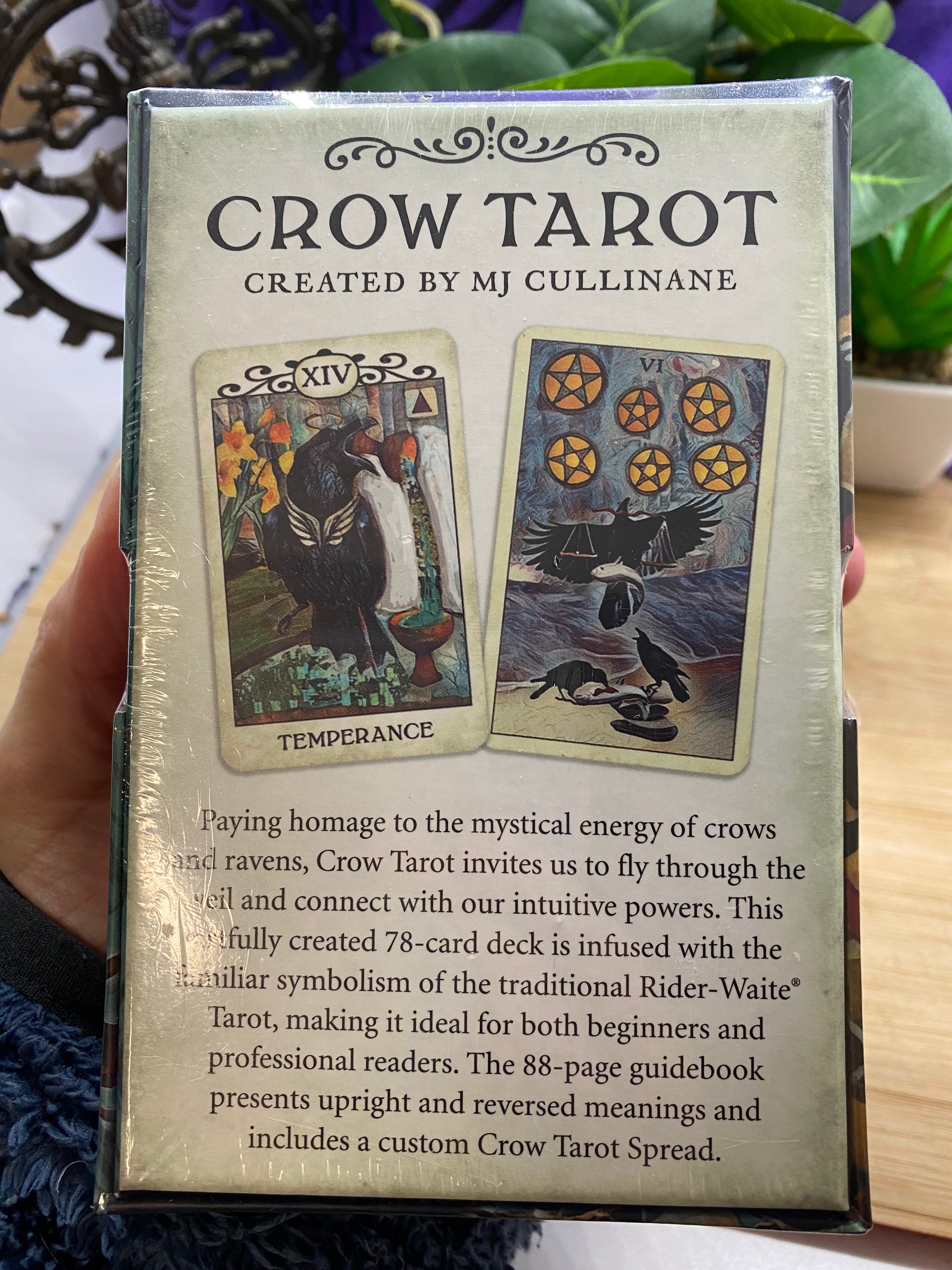 Crow Tarot Deck by MJ Cullinane
